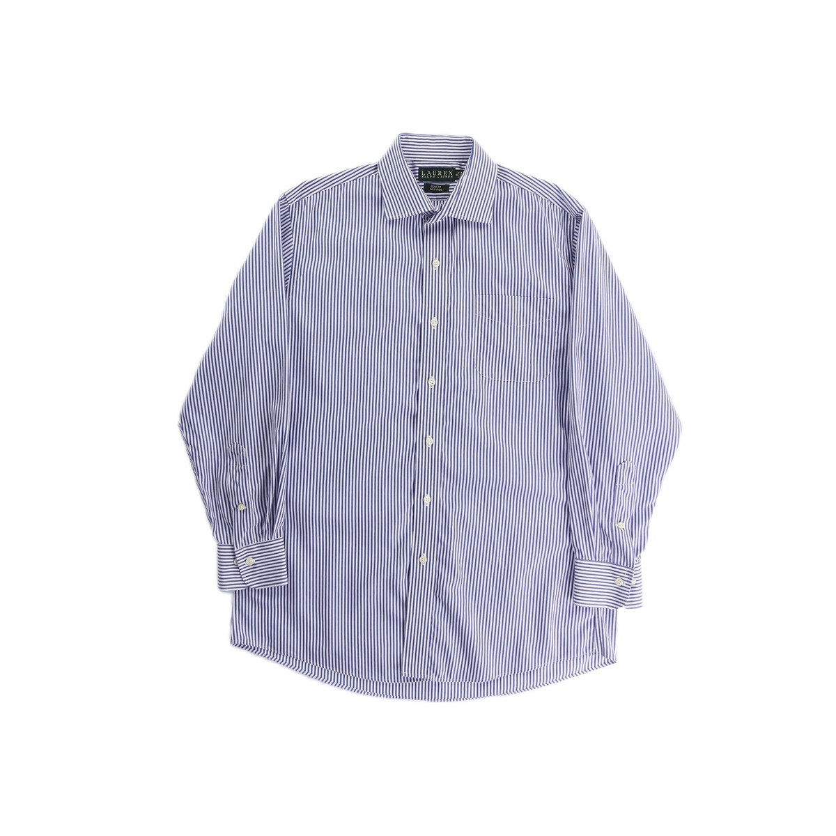 【FIFTY-FIFTY】LAUREN RALPH LAUREN wide collar stripe shirt -9014- | cv