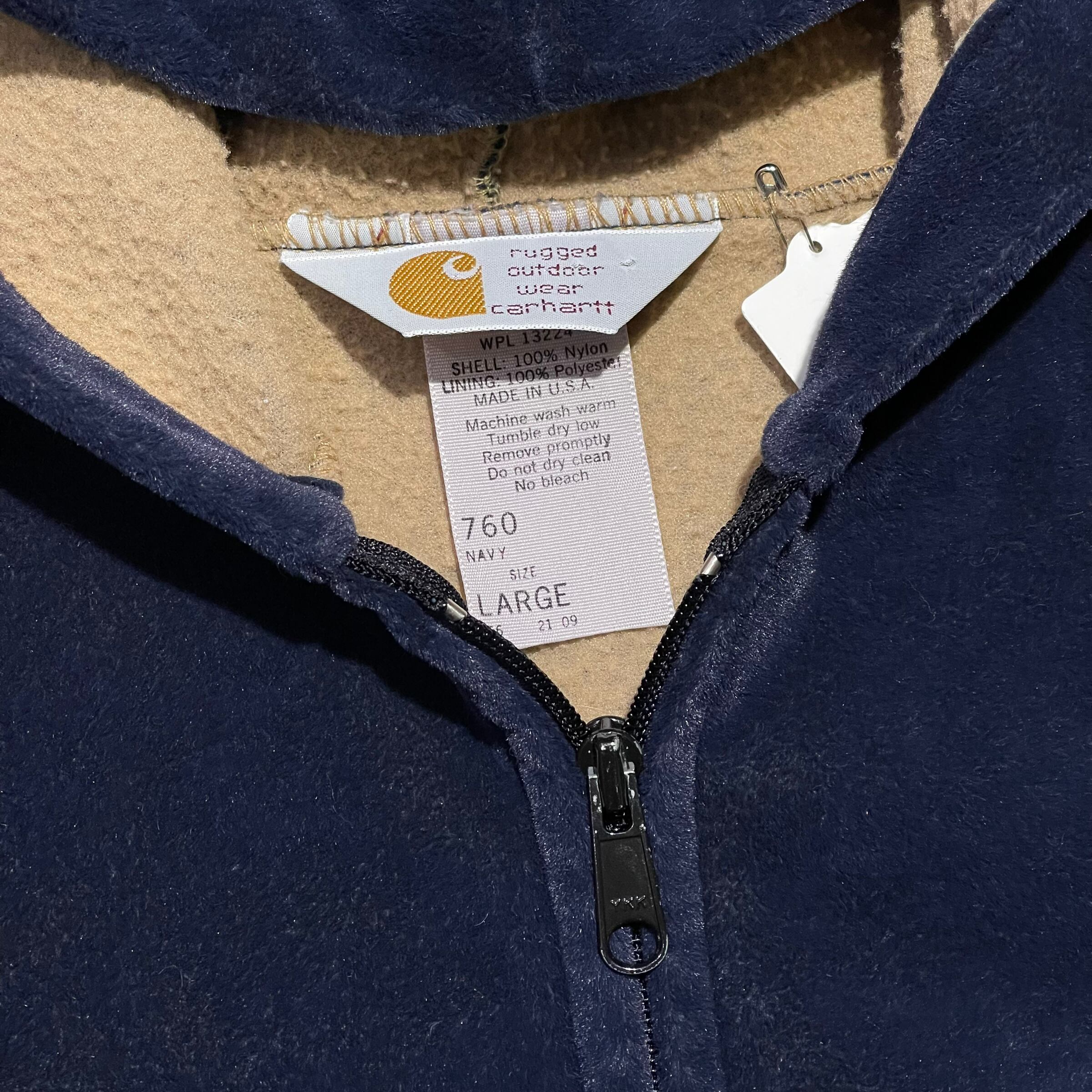 80’s Carhartt Velours Active Jacket “MADE IN USA” | curb
