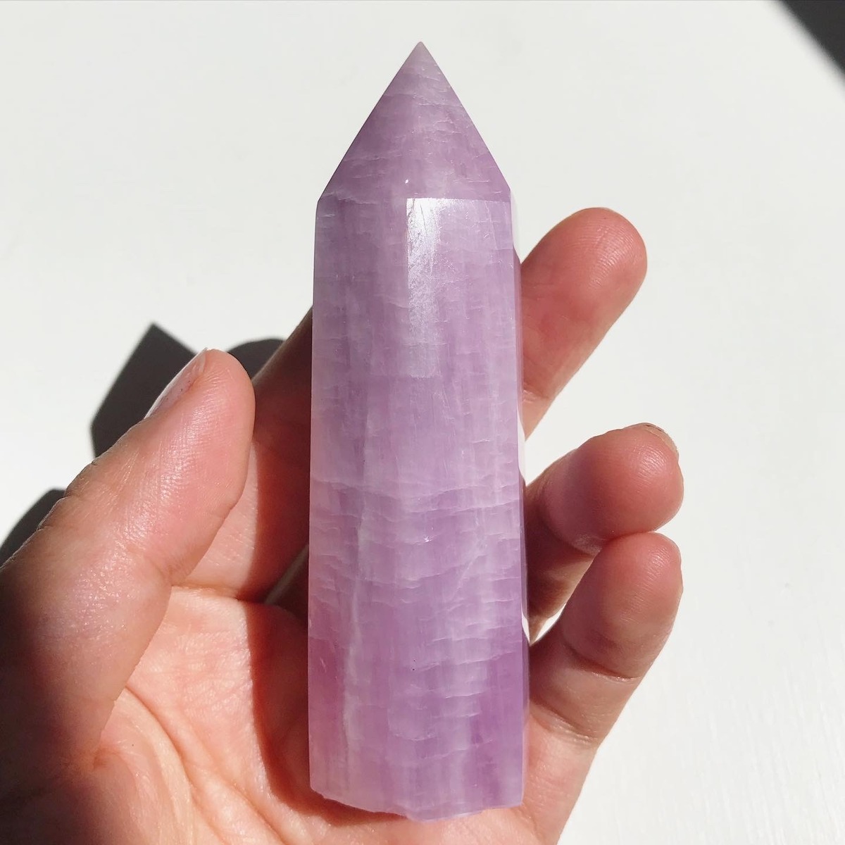 Kunzite Point 2 | FLUXY - 天然石と鉱物のお店 フラクシー