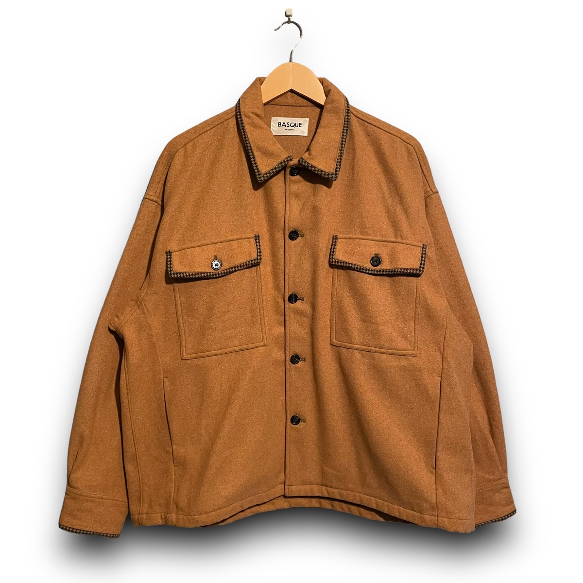 【M】BASQUE MAGENTA ウールジャケット ウールシャツ フランネルシャツ ネルシャツ | 古着屋 TEEN SPIRIT