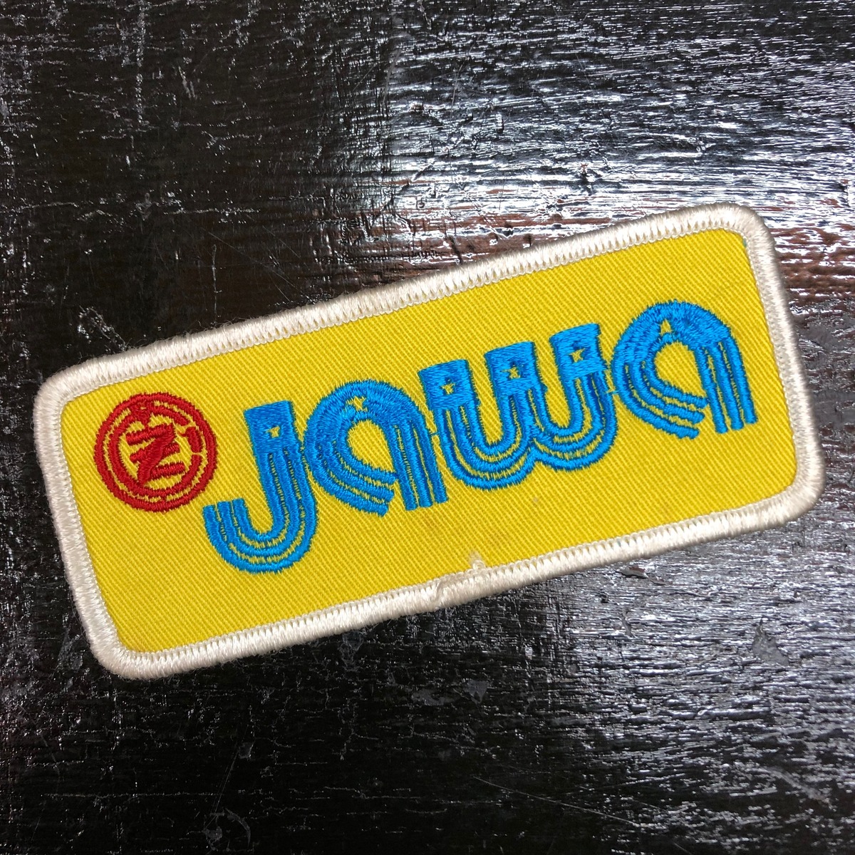 70's Jawa Vintage Patch ビンテージモトクロス ヤワ チェコ共和国 オートバイ オフロード トライアルバイク ...