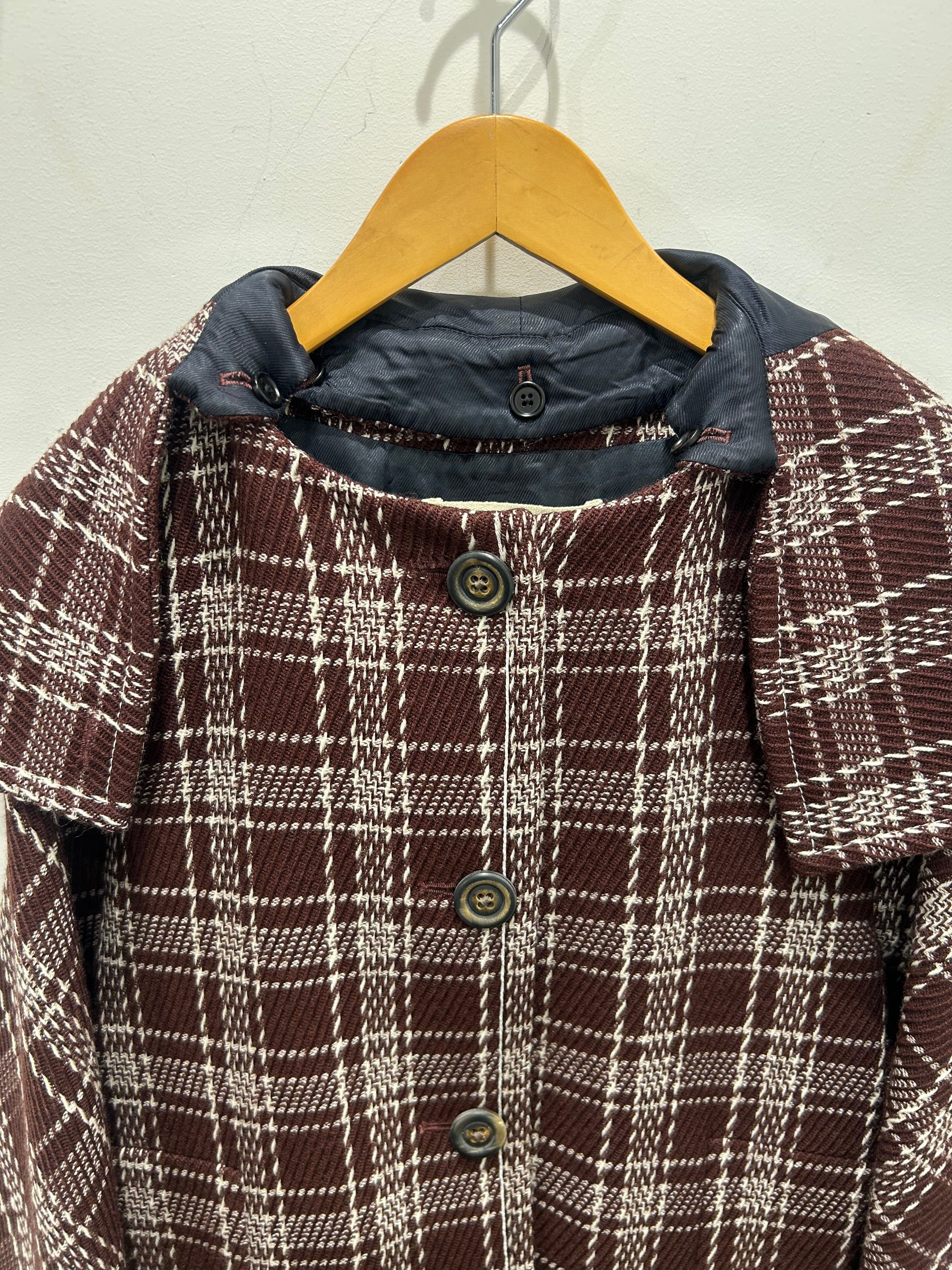 MARNI / vintage check patter coat. | AURA JAPON