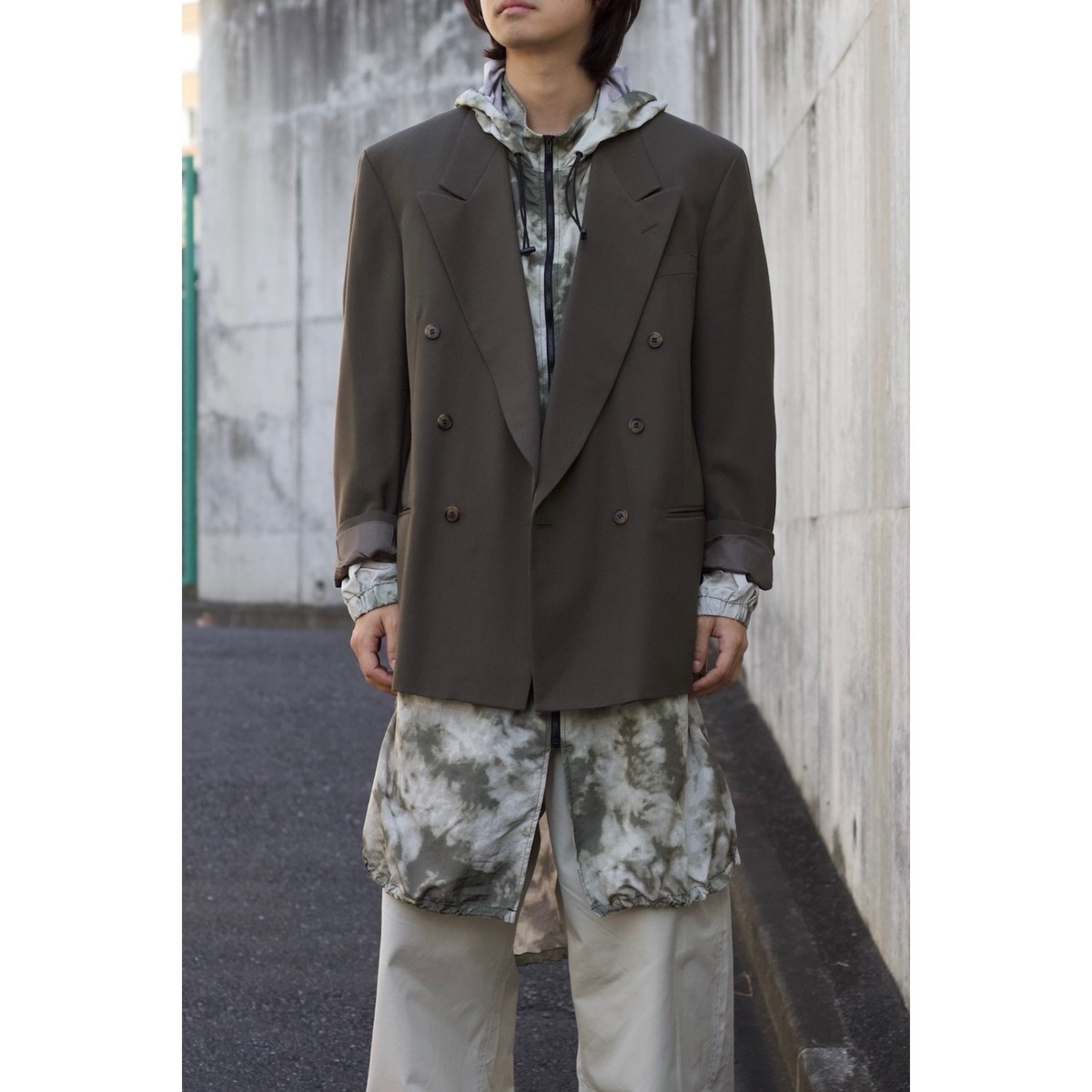Double breasted tailored jacket【MM-0768】 | cv