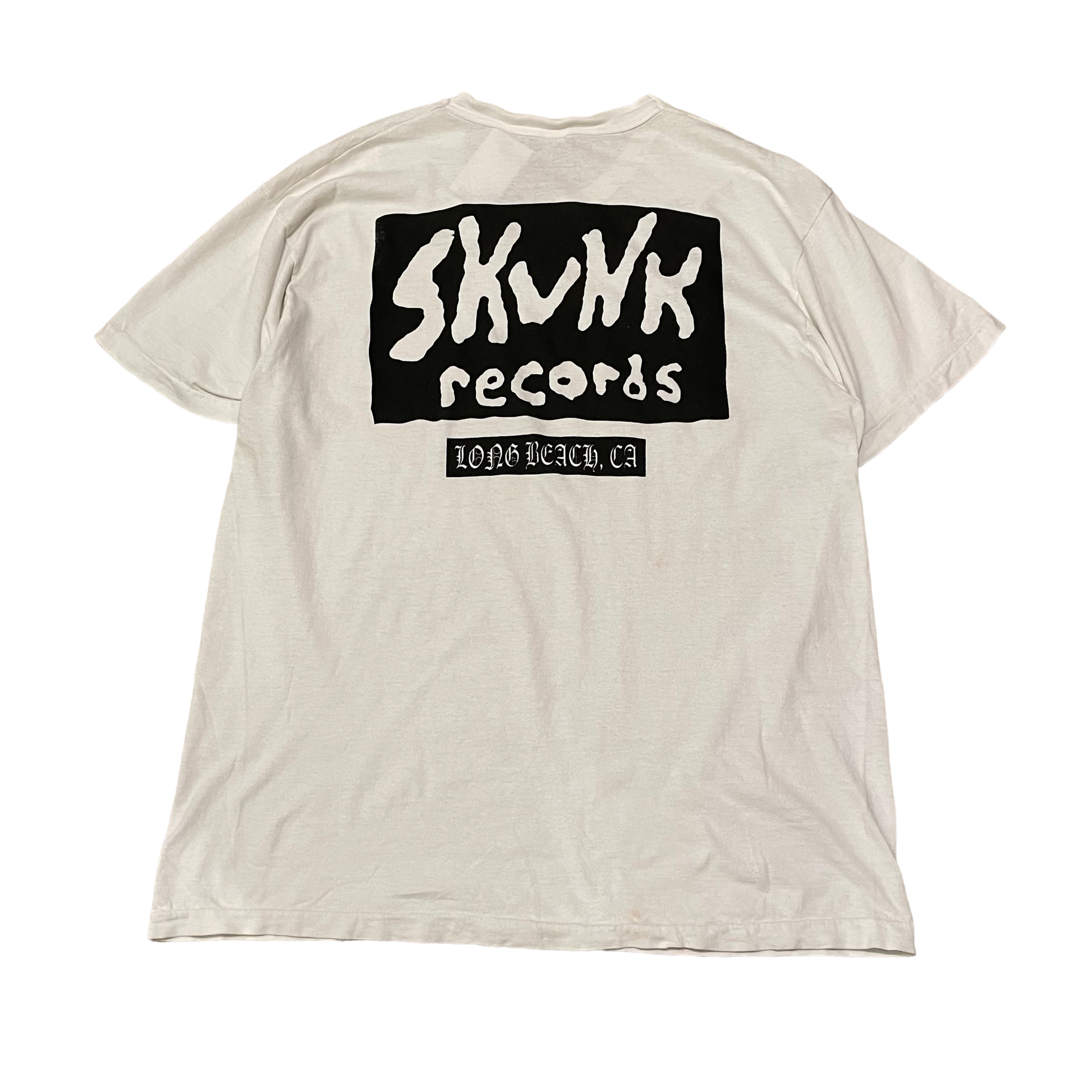 80s〜90s SKUNK records t-shirt | What’z up