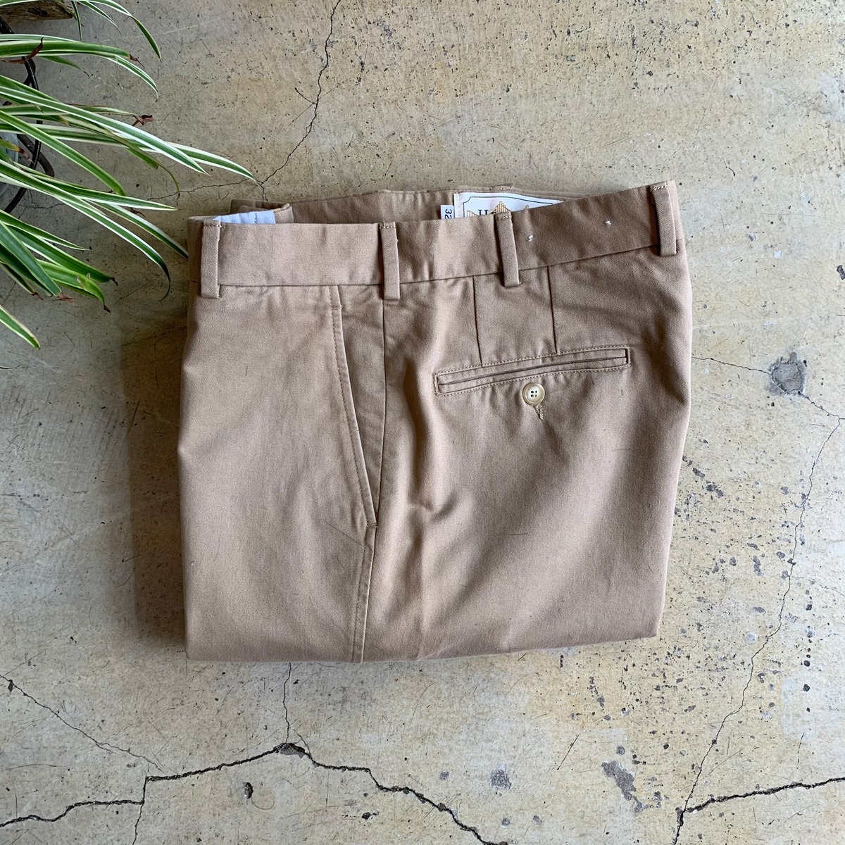 Deadstock "HERTLING TROUSERS" Gene Fit Made in USA W32 | Rei-mart