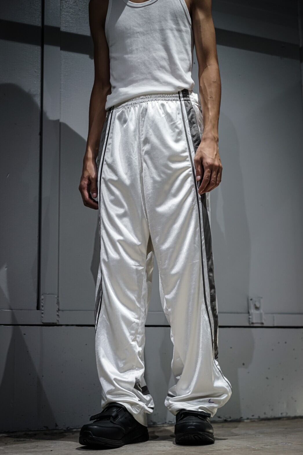 【add (C) vintage】“NIKE” Side Snap Button Gimmick Vintage Track Pants ...
