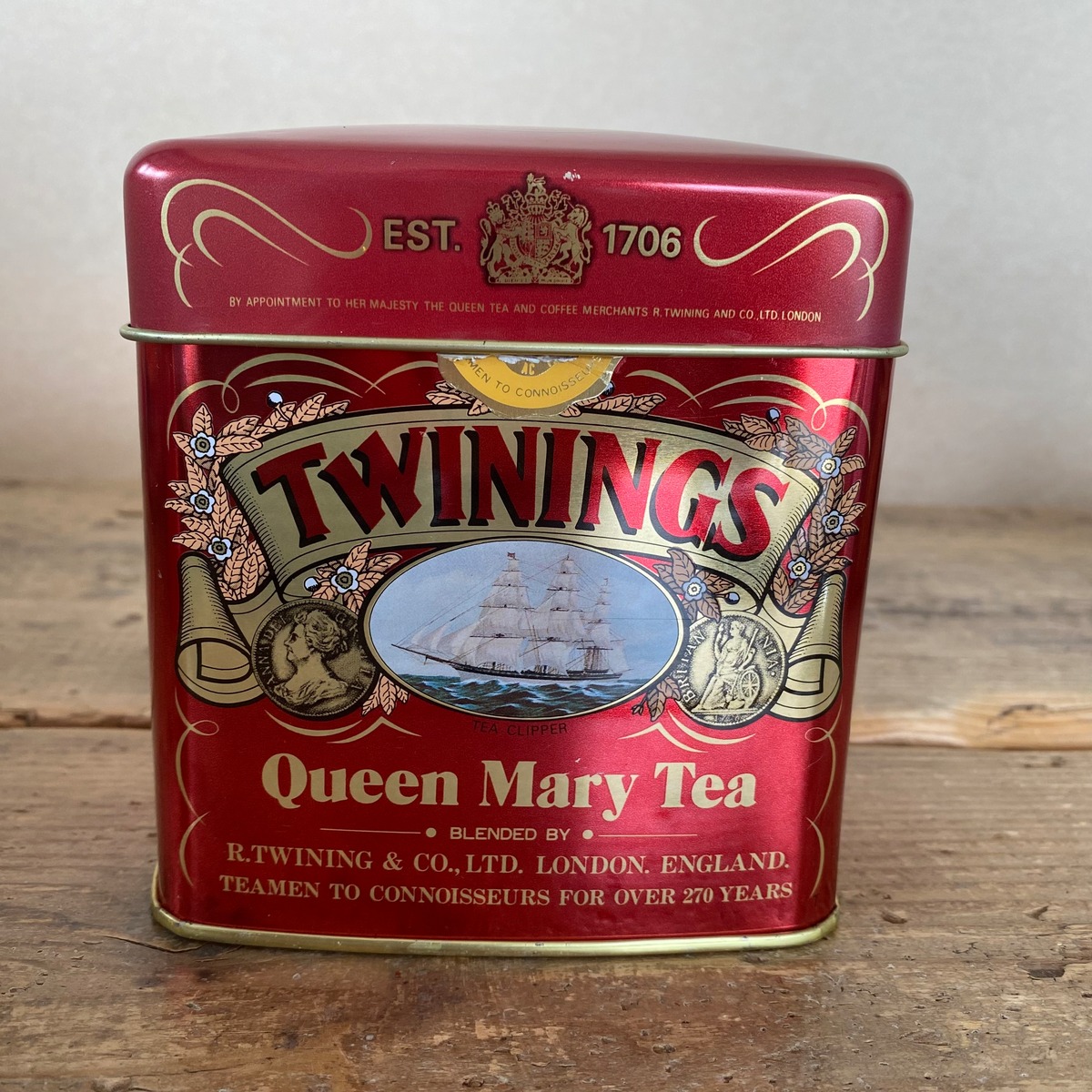 TWININGS TIN缶 queen mary tea | fave