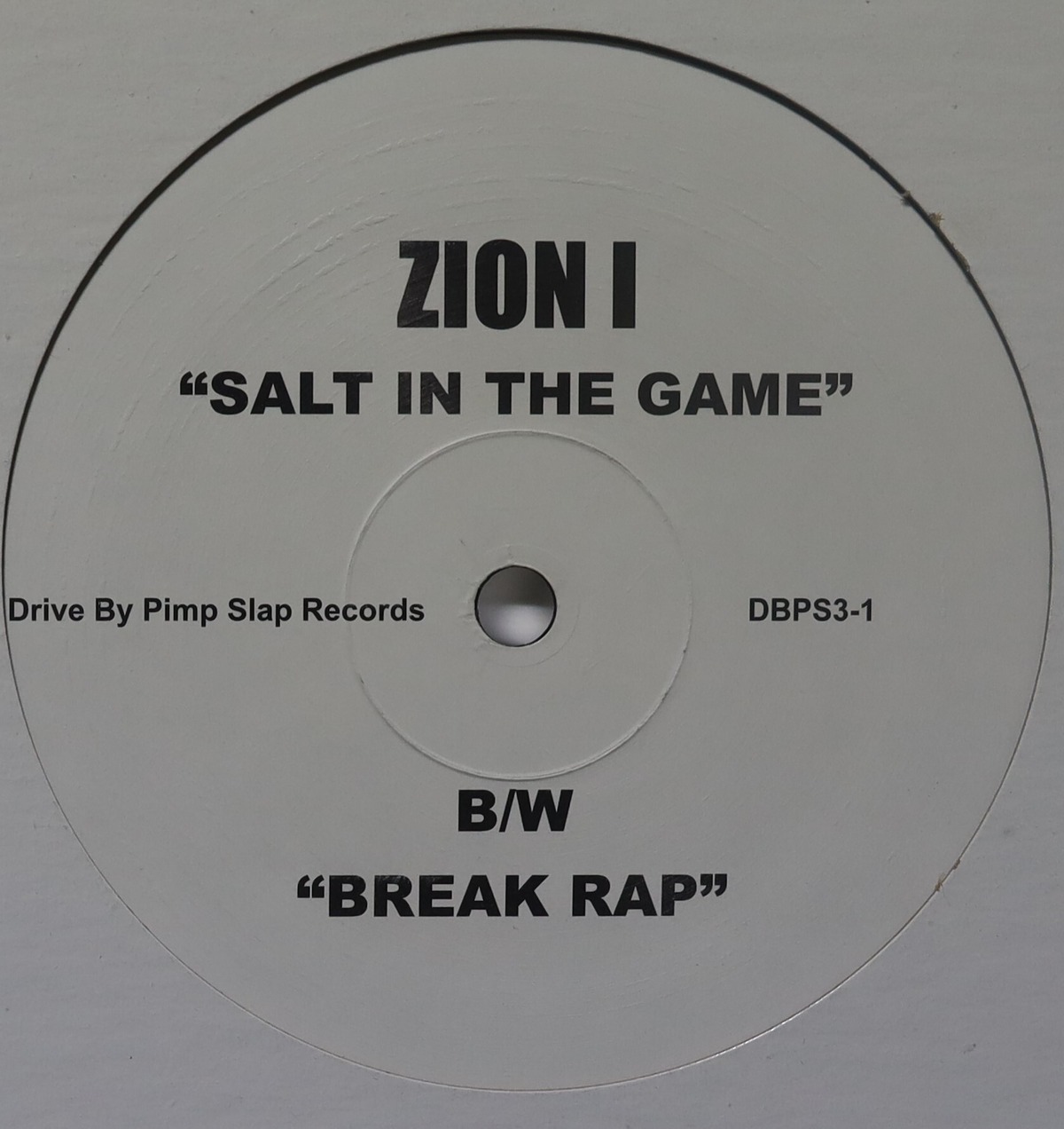 【12inch】Zion I / Salt In The Game / Break Rap | COMPACT DISCO ASIA