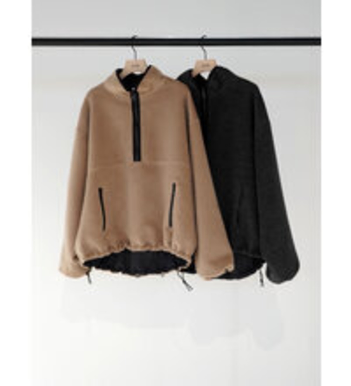 【ご予約品】《YENN》SHAGGY HALF ZIP JK [Y254-41126]【送料無料】 | TAO KALEIDOSCOPE