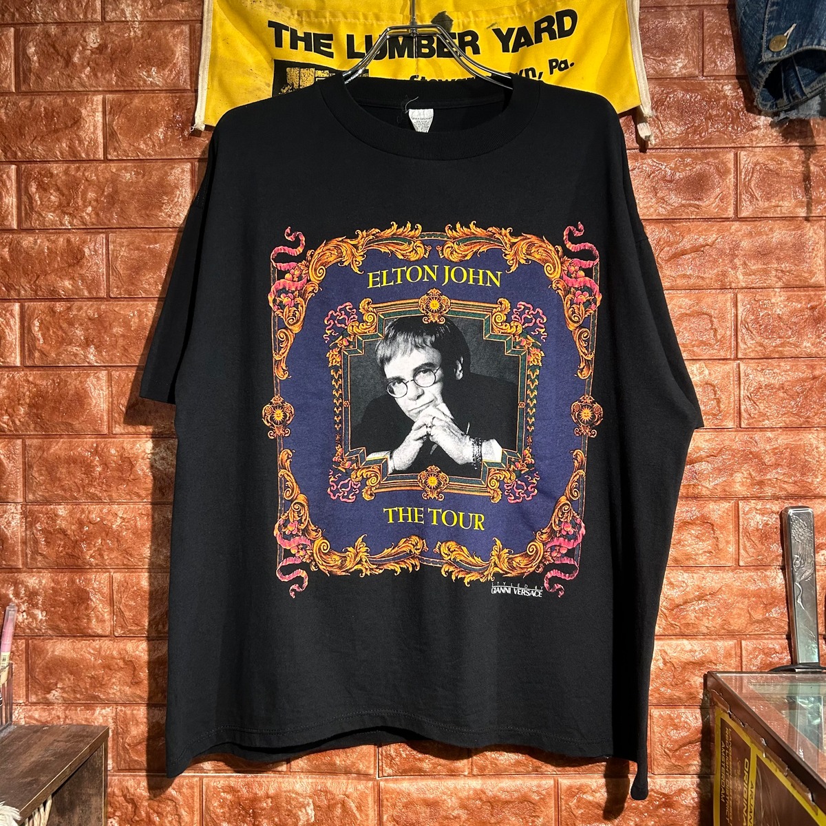 【90s】ELTON JOHN World tour T-shirt USA製 | Johnson Market