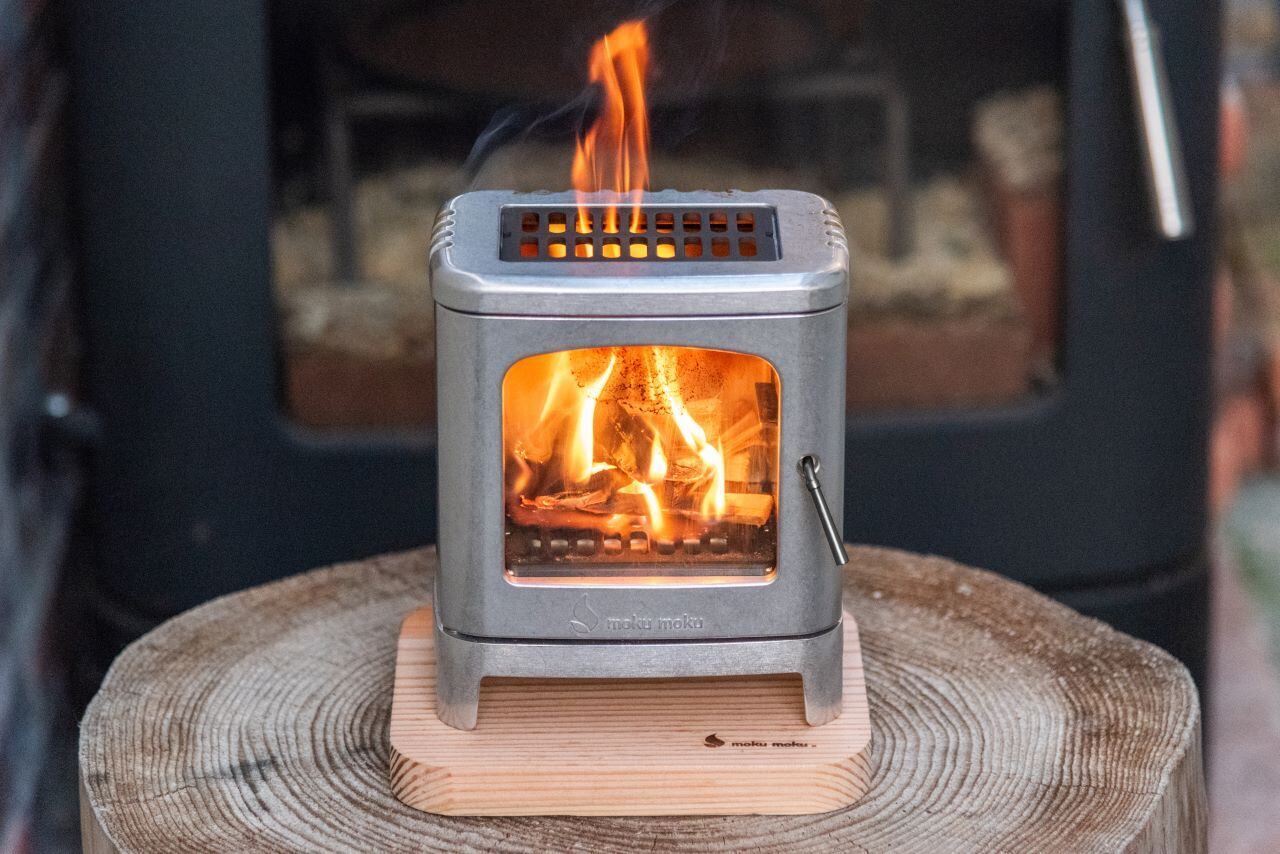 ちいさなまきストーブコンロ | mokumoku stove