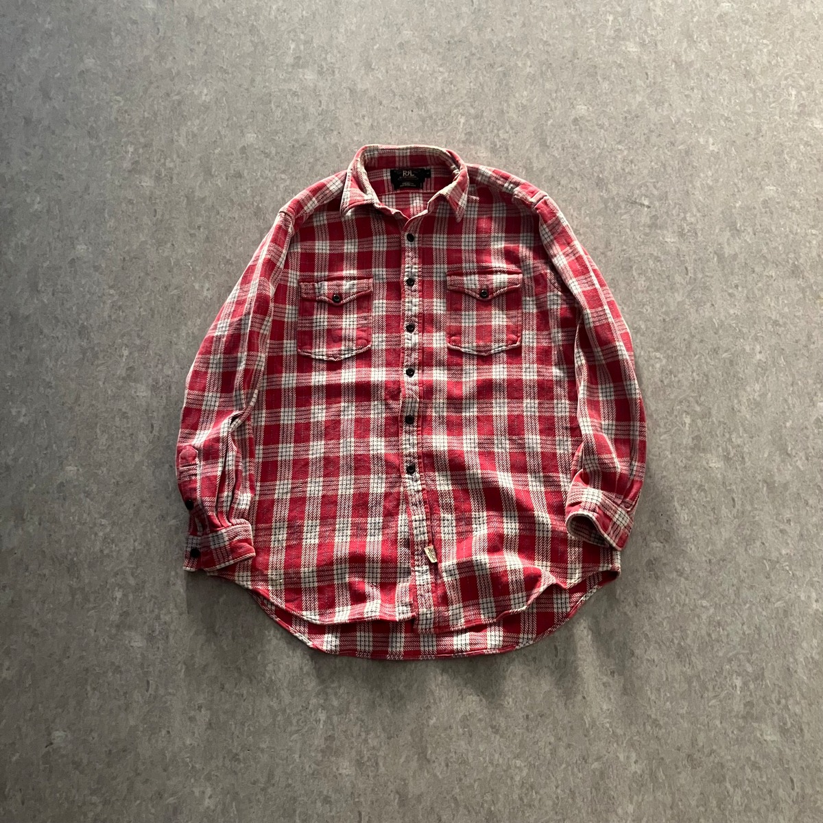 RRL Ralph Lauren heavy flannel shirt | Pheasant