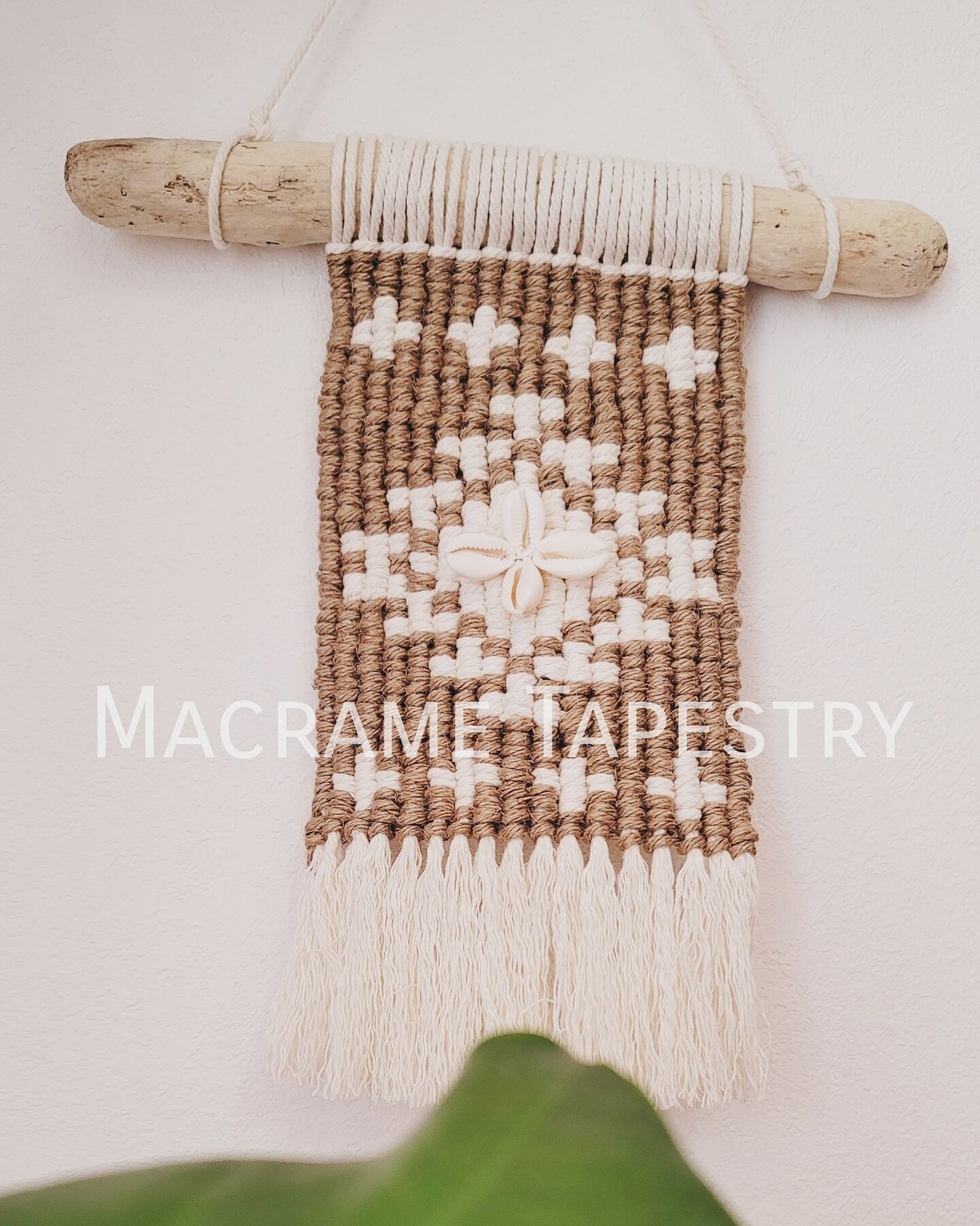 流木マクラメ編み☆マクラメタペストリー | ＊kiki＊