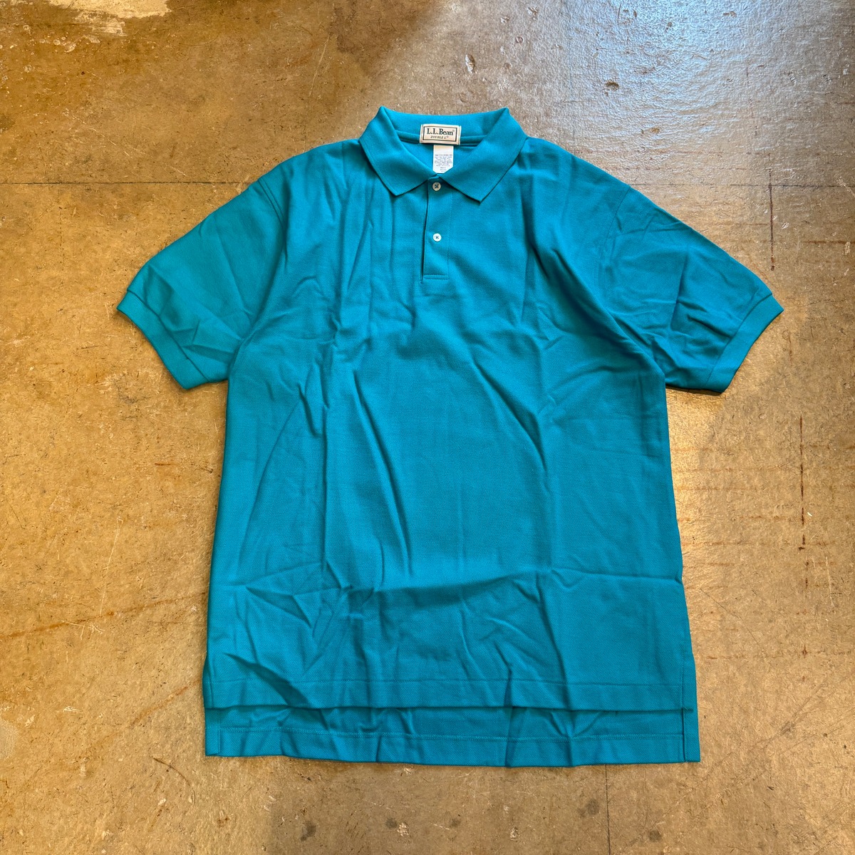 LL BEAN DOUBLE L POLO SHIRT USA BLUE | safarionline