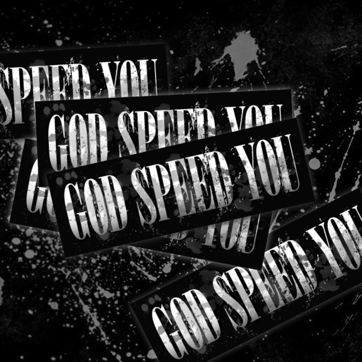 GOD SPEED YOU STICKER - ゴッドスピードユー ステッカー / カスタム 旧車 | easysicks