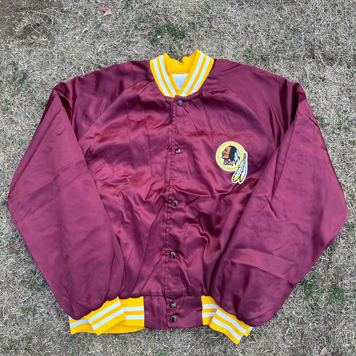 80s NFL Washington Redskins Nylon Jacket | steez 【スポーツ古着専門店】