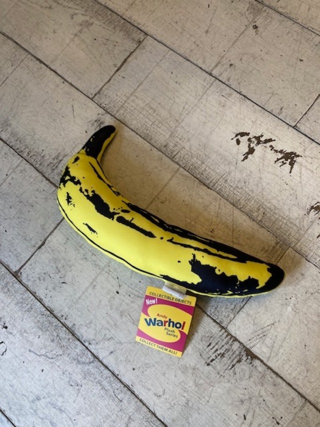 KIDROBOT andy warhol banana plush / キッドロボット アンディウォーホル バナナプラッシュ | kulaacb