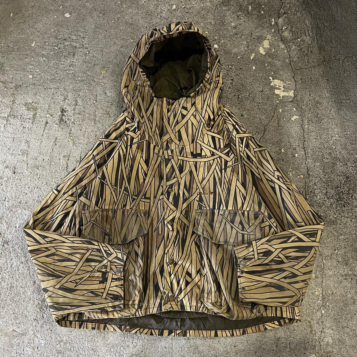 70s Cabelas "Cattail Camo" Gore-Tex hunting jacket | What’z up