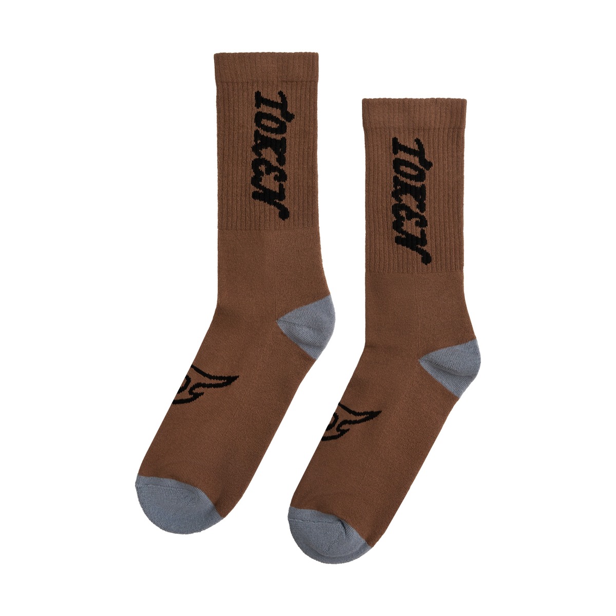 TOKEN LOGO SOCKS - RUST | REVERSE STORE