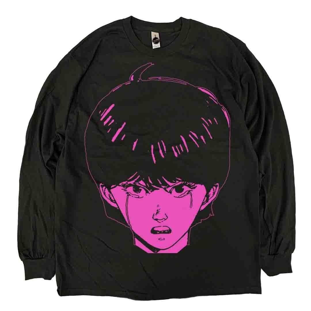 NAMIDA L/S 黒×蛍光ピンク | SICARIO CARTEL