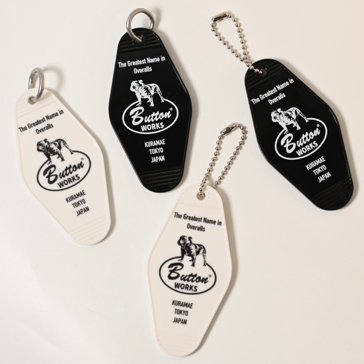 BW Motel Key Tag #2 | Button Works Store ボタンワークス