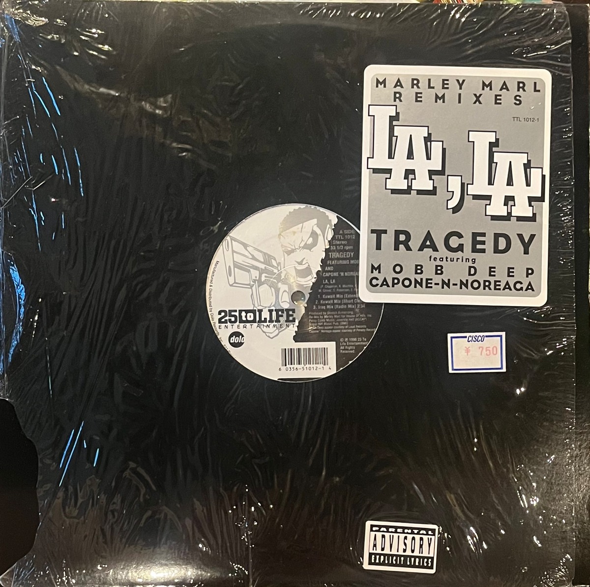 Tragedy Featuring Capone 'N Noreaga, Mobb Deep – LA, LA (Marley Marl ...