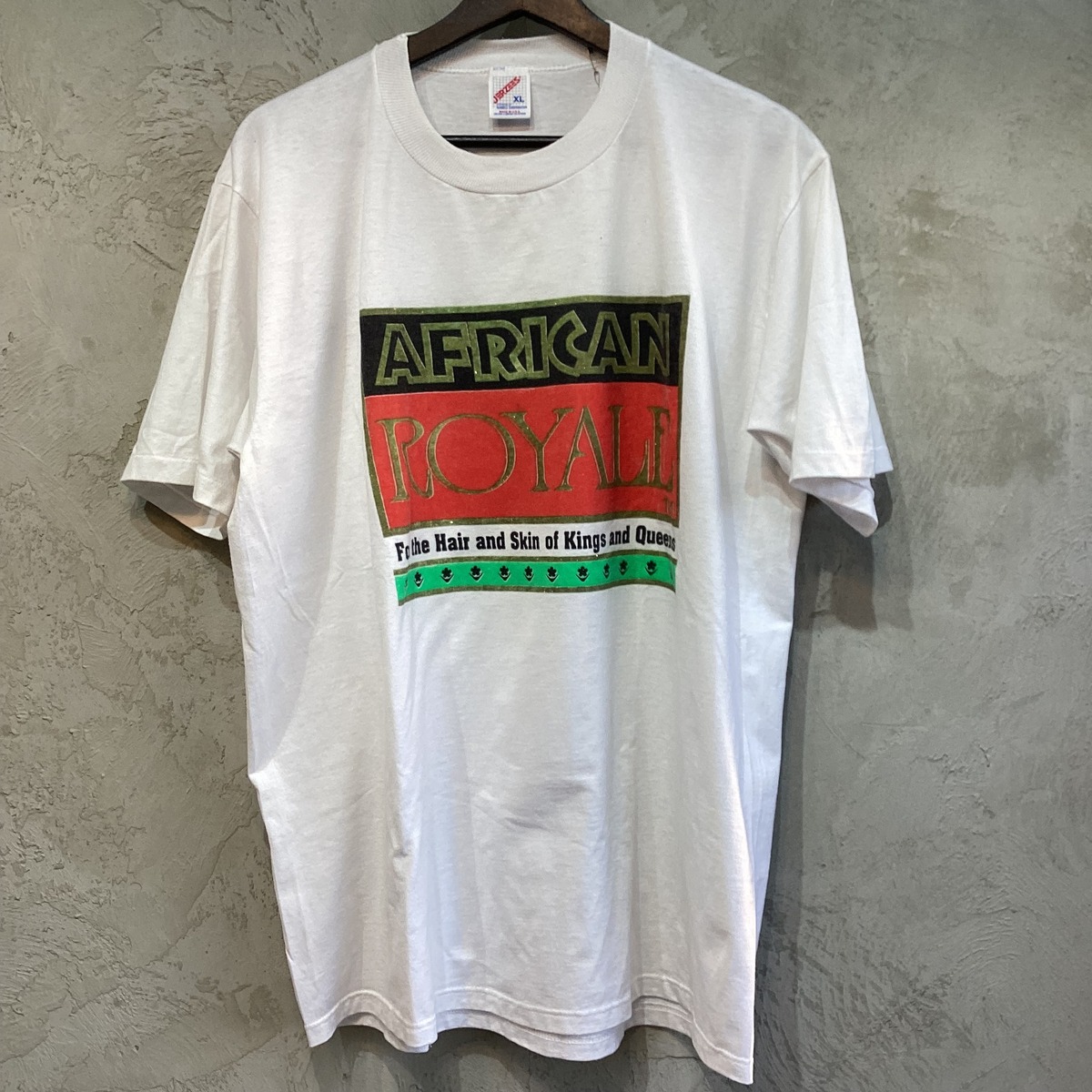 AFRICAN ROYALE LOGO S/S T (80s～90s) MADE IN USA | BRAIN SCRATCH