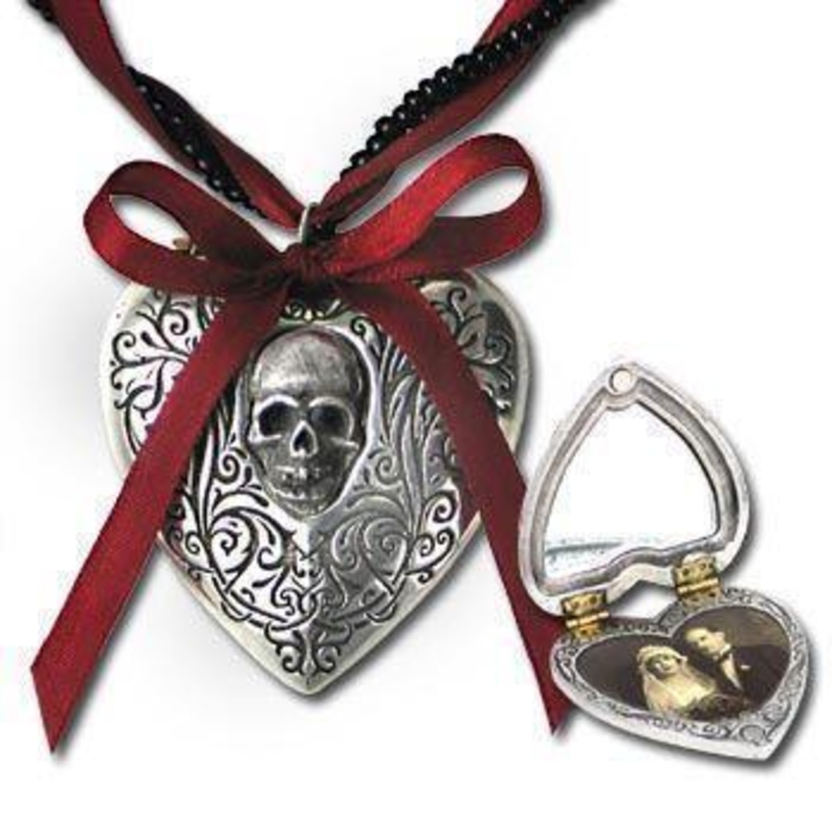 ALCHEMY GOTHIC: RELIQUARY HEART LOCKET | カタカムナ