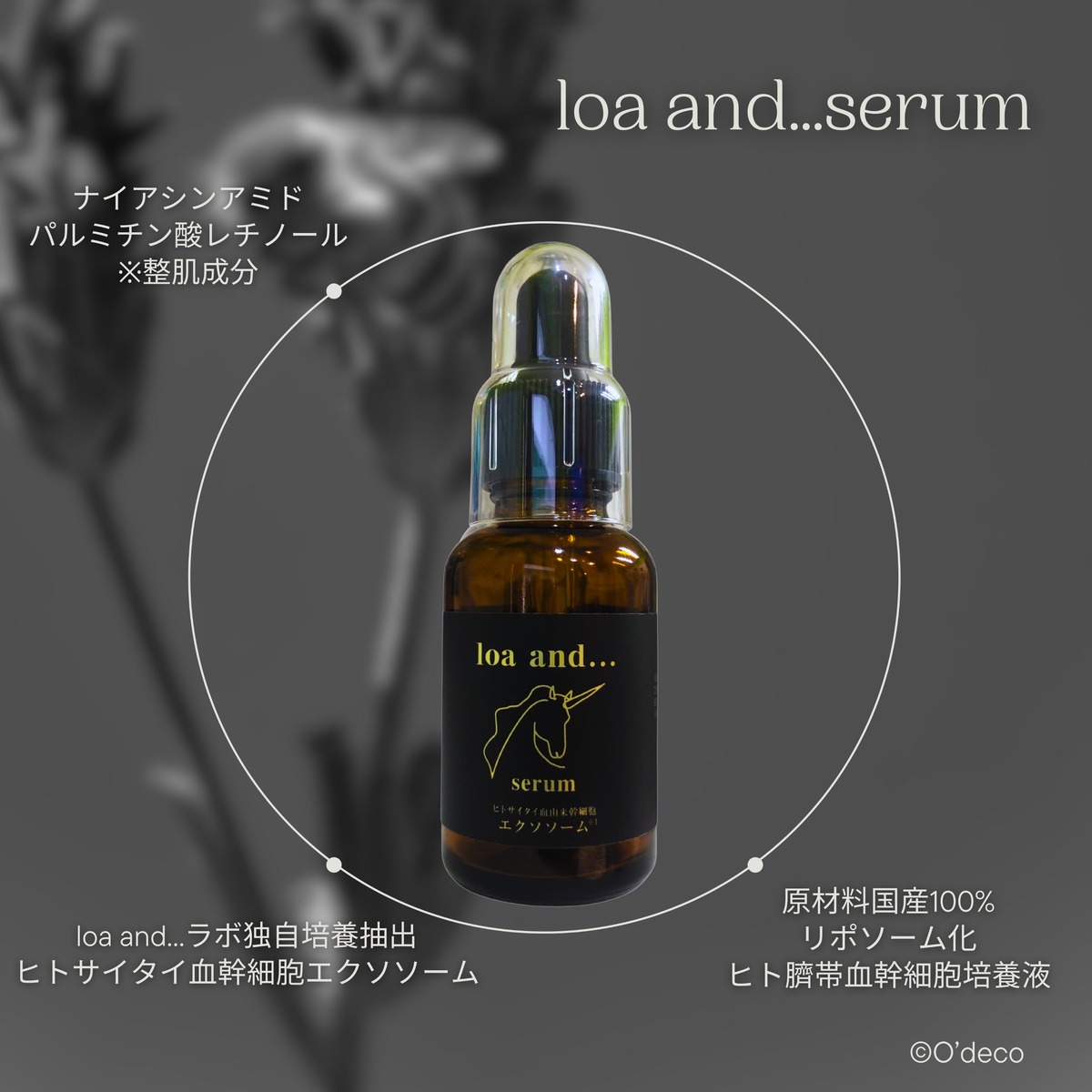 【送料無料】loa and…serum45 定期購入 | O’deco BEAUTY
