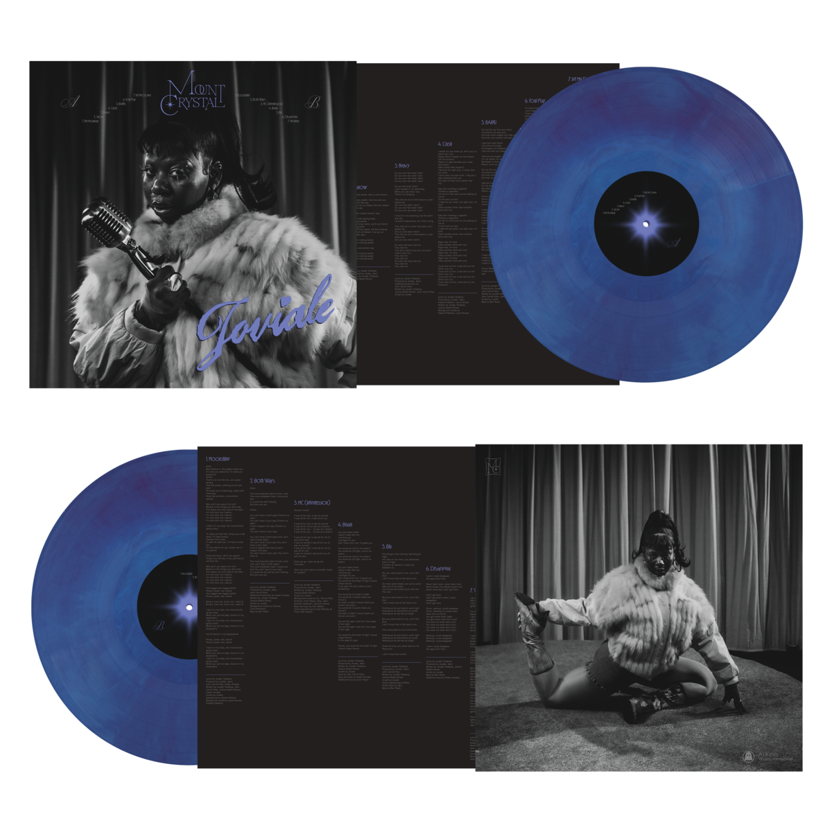 Joviale / Mount Crystal (Electric Periwinkle Vinyl) | Record Shop BAGISM