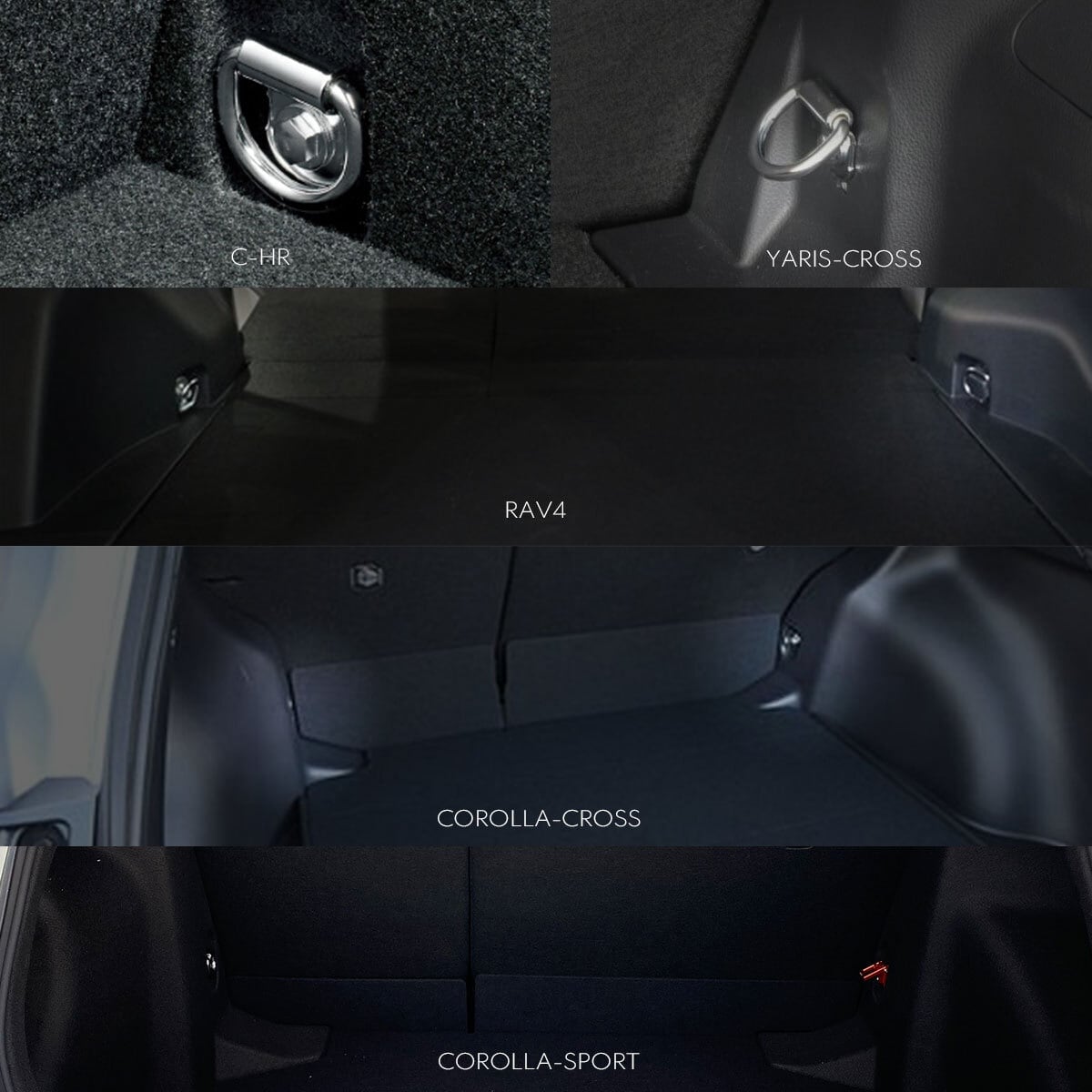 alumania アルマニア ラゲージフック カーゴフック FULL BILLET LUGGAGE HOOK 2ヶ1set | TOYOTA ...