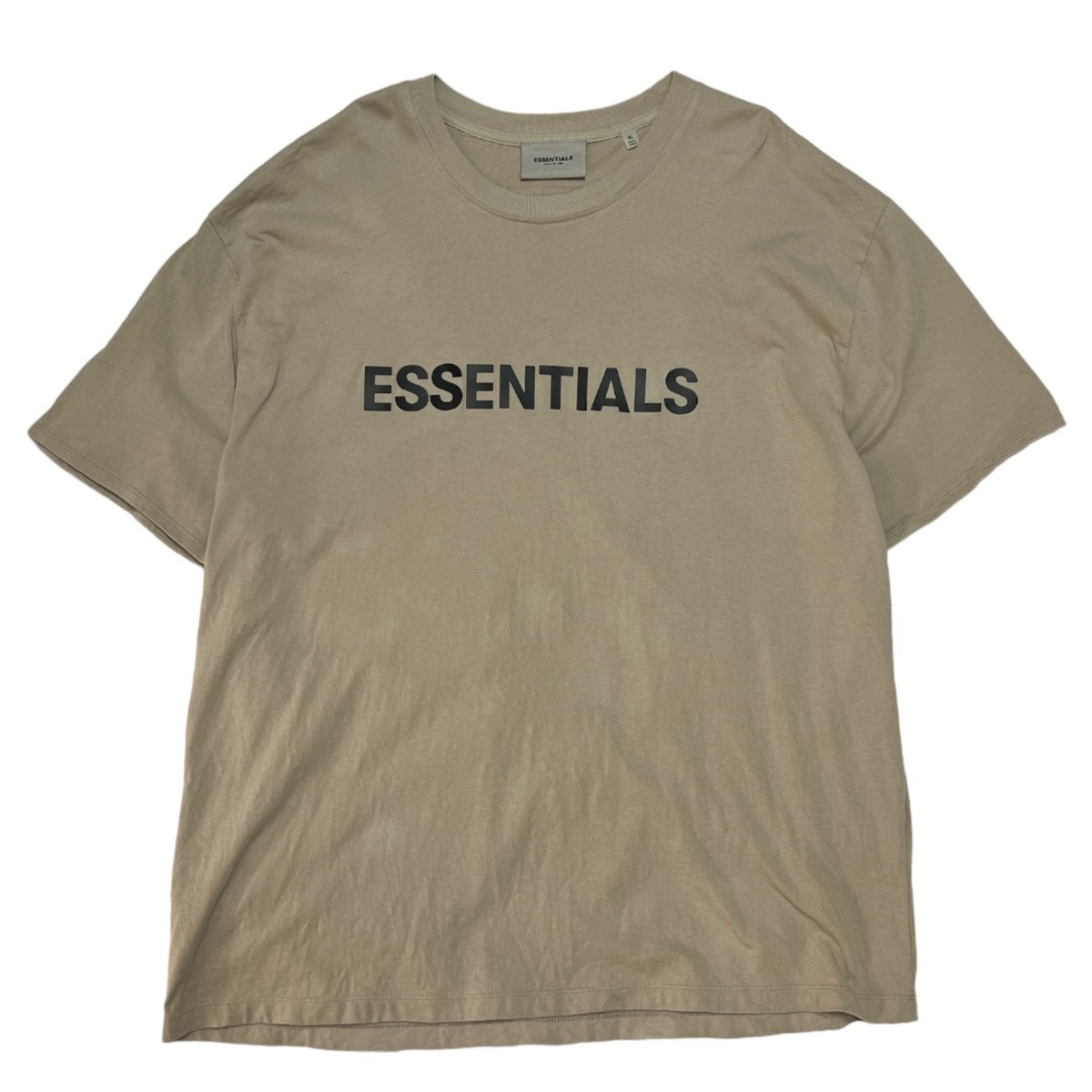 ESSENTIALS Rubber Logo Print T-SHIRTS (XL) | A WORD.ONLINE SHOP