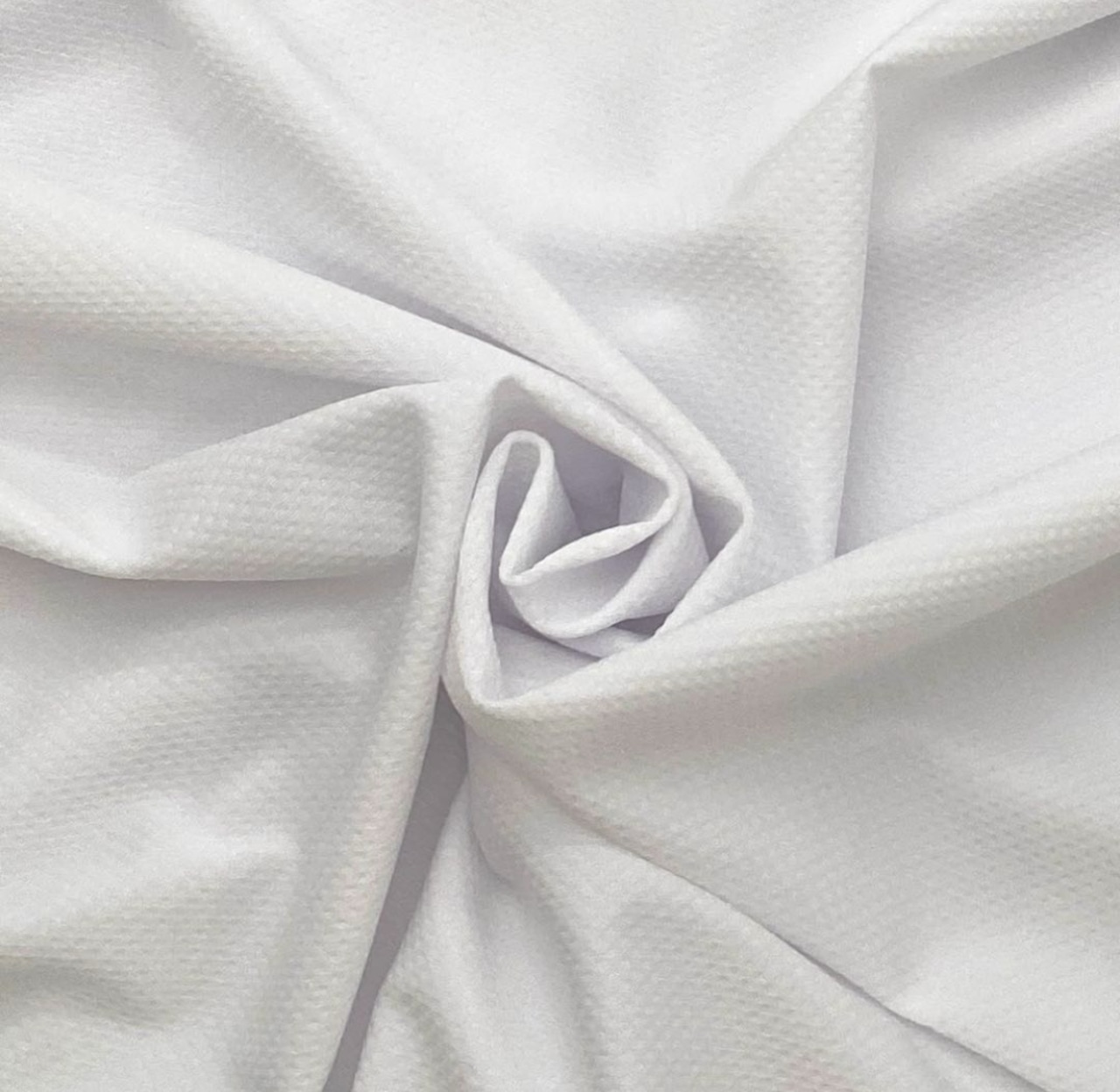 ★NO141 3m ポリエステル100％メッシュニット生地 ホワイト | rekuredool