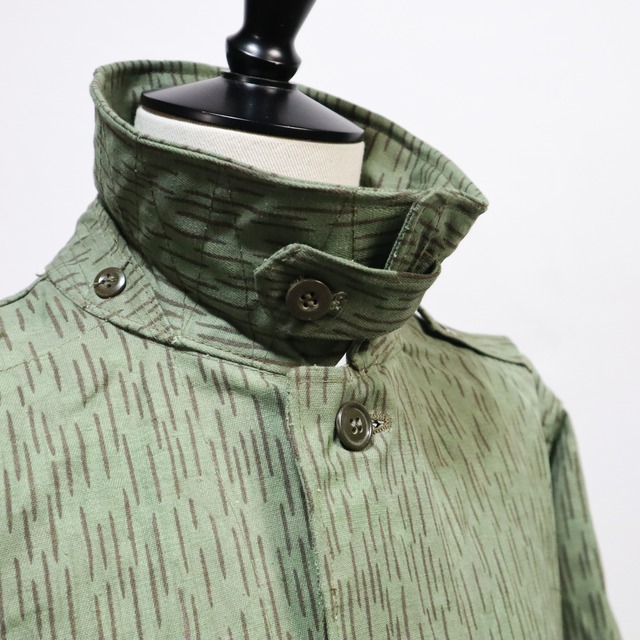 【DEAD STOCK】CZECH ARMY M-60 RAINDROP CAMO FIELD COAT チェコ軍 M60 レインドロップカモ ...