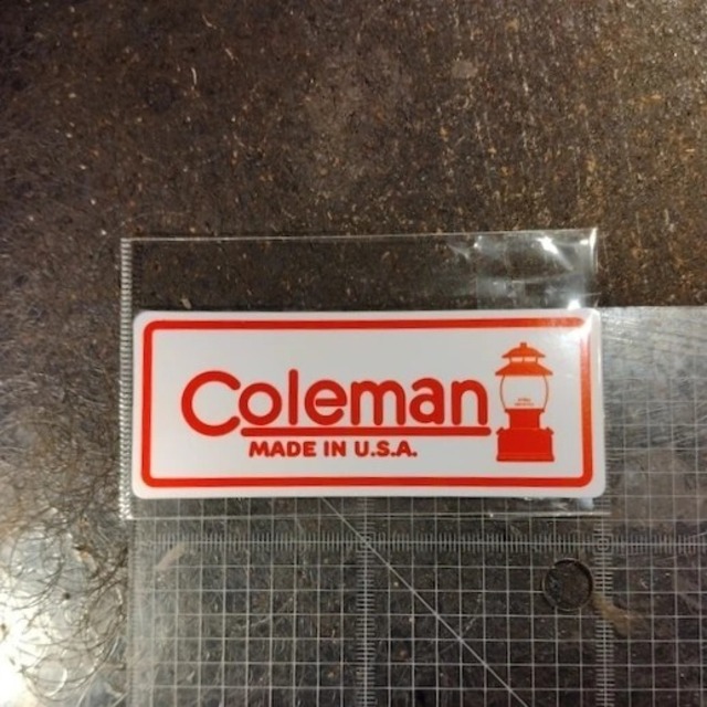 Coleman Sticker 2pSet / 800yen / コールマンステッカー2枚セット | TUSH GENERAL STORE