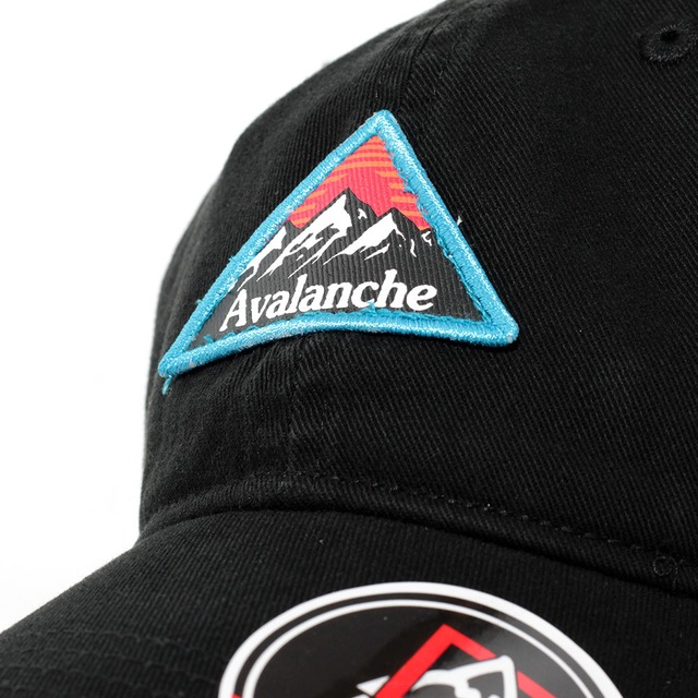 ローキャップ 帽子 メンズ アバランチ Avalanche Mountain Patch Baseball Cap ブラック 1RTHF-01 ...
