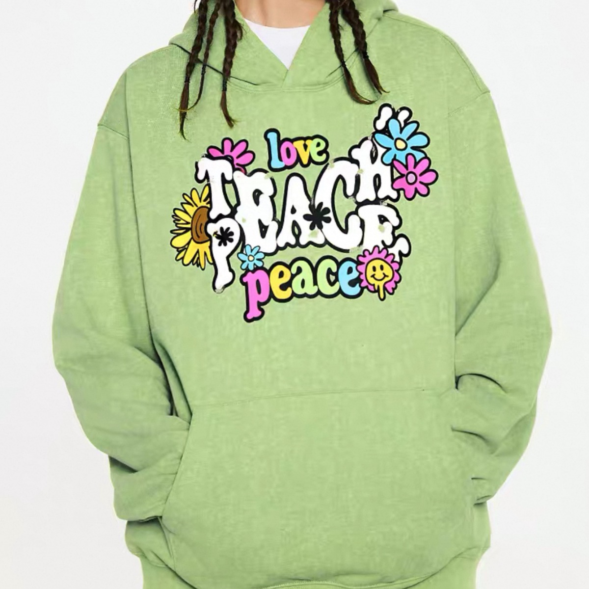 ドロップショルダープルオーバーパーカー 2col BL0195 | .Bliss