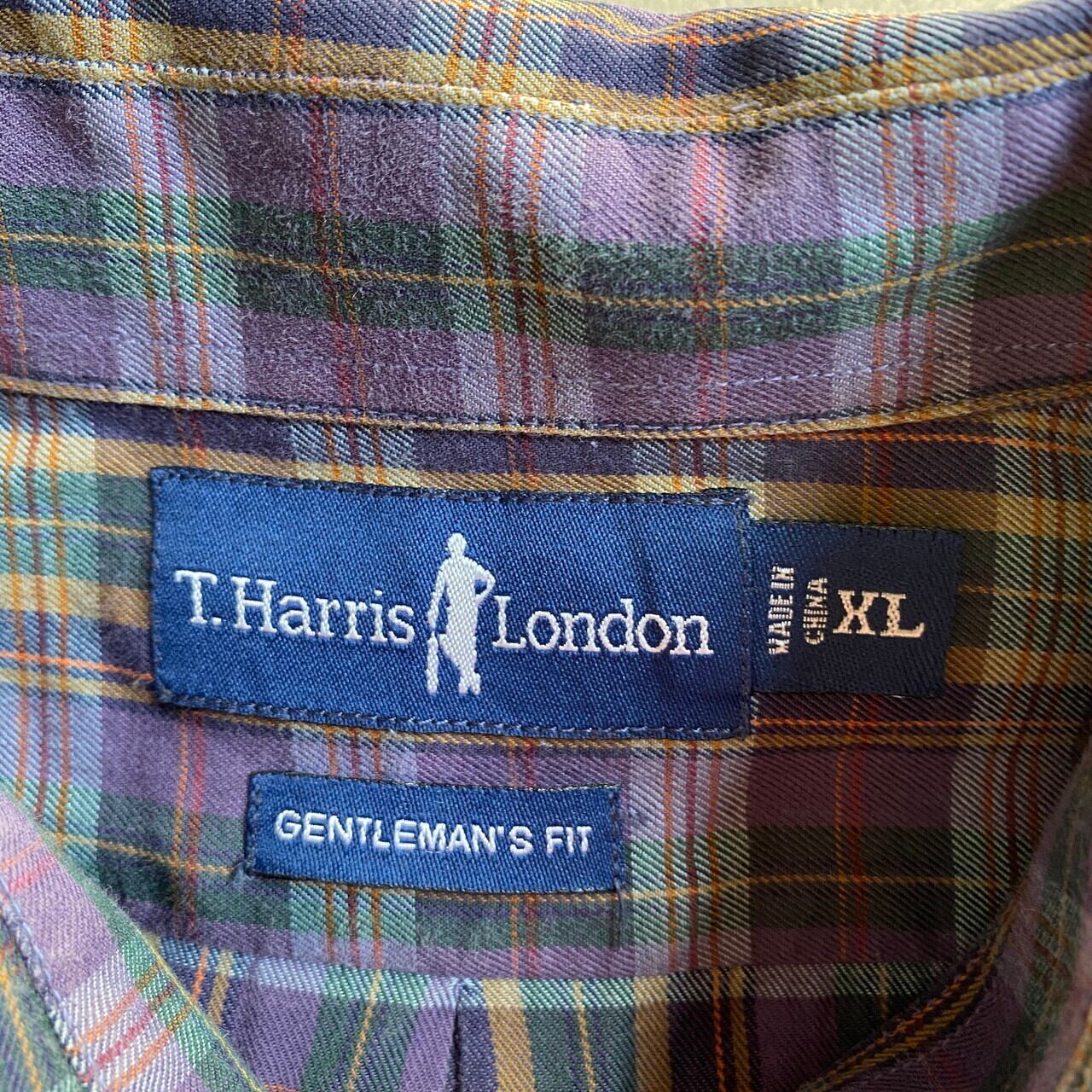 T.Harris London 長袖シャツ メンズXL ボタンダウンシャツ 古着 【長袖シャツ】【CS2301-50】 | cave 古着屋 ...