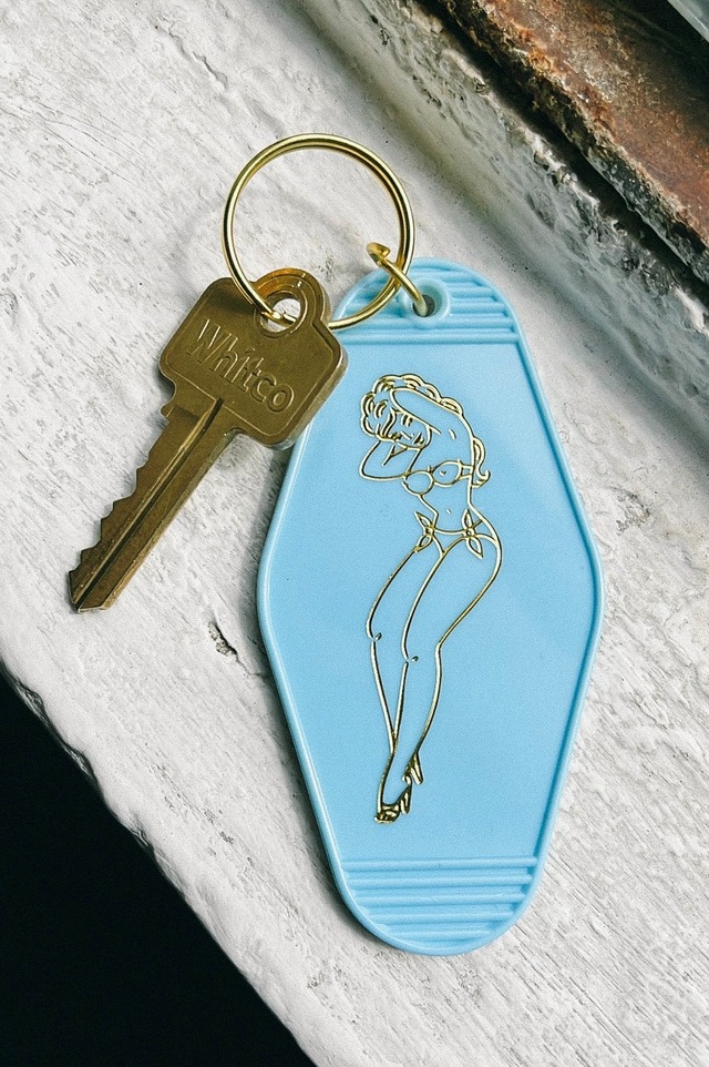 MTCO Pinup Motel Key Ring designed by Zoe | YOKOZUNA SHOTEN