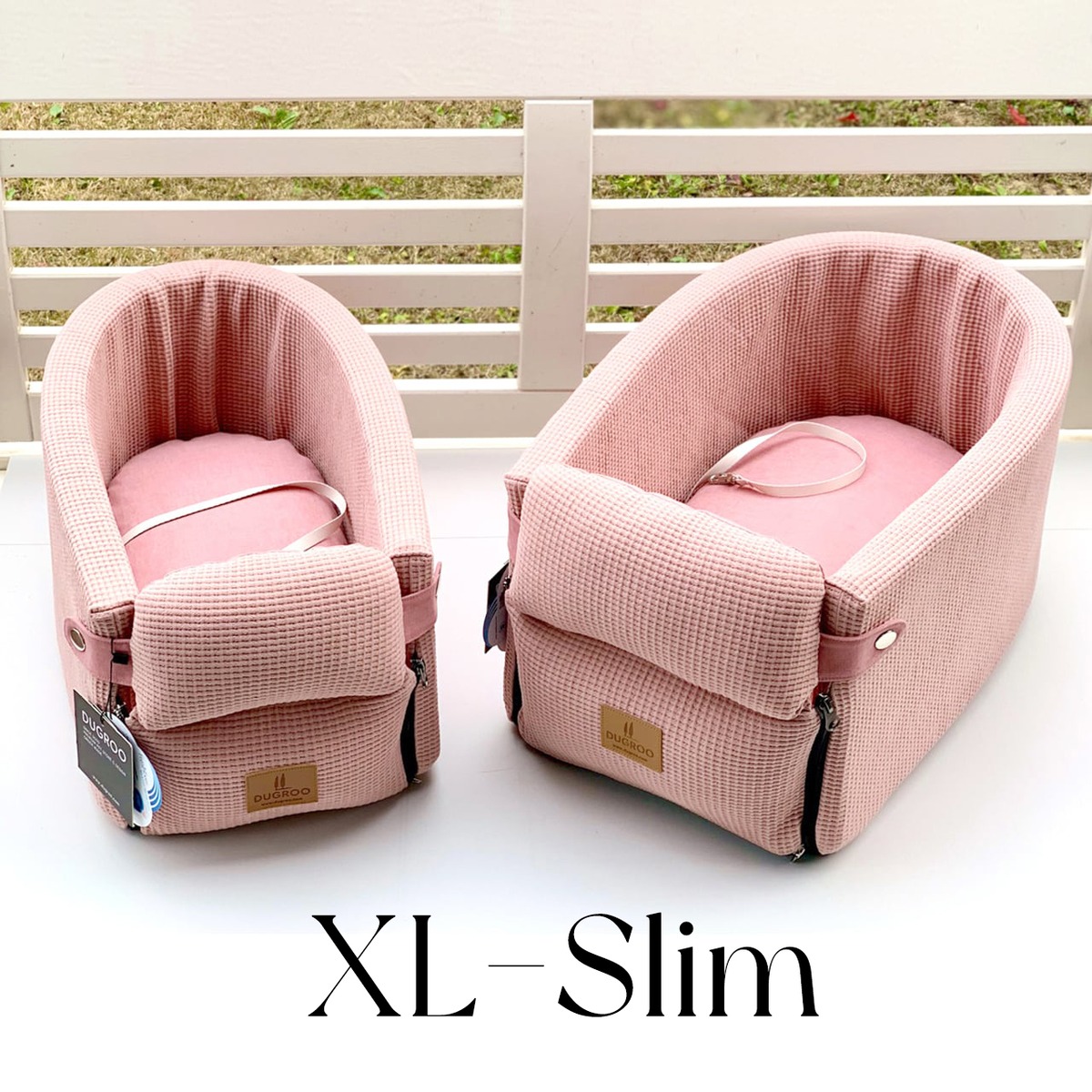 Console Box Dog Car Seat XL-Slim【Baby Pink】/ Dugroo / 日本未入荷 | PANNA HOUSE