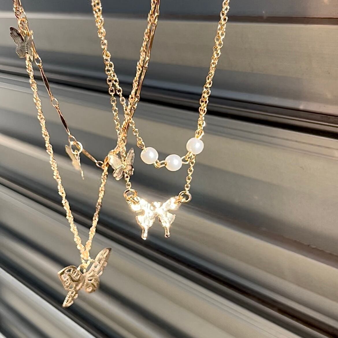 butterfly chain necklace | mico