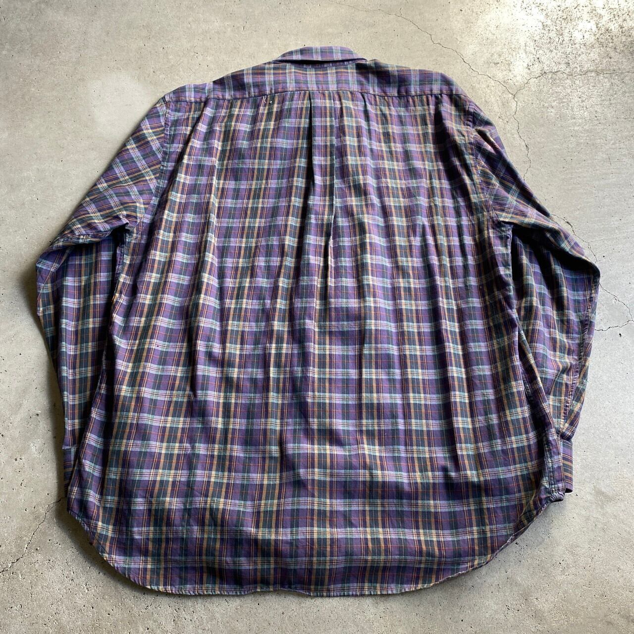 T.Harris London 長袖シャツ メンズXL ボタンダウンシャツ 古着 【長袖シャツ】【CS2301-50】 | cave 古着屋 ...