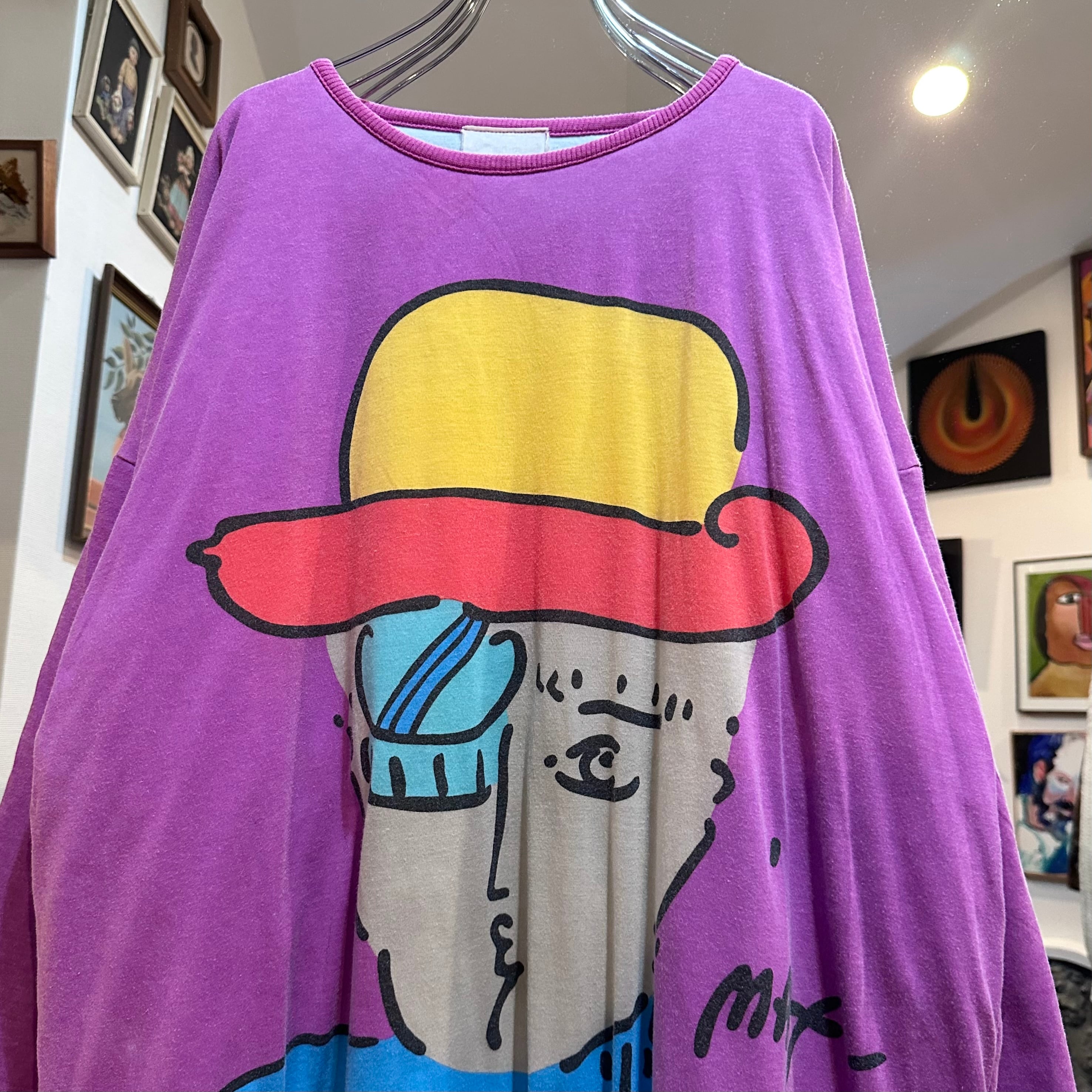 80's Neo Peter Max Filling Reversible Sweatshirt ピーター 80's Neo Peter Max Filling Reversible Sweatshirt ピーター