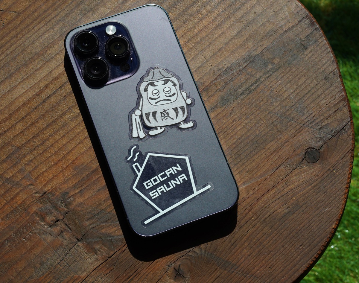 GOCAN クリアダイカットステッカー | GOCAN SAUNA