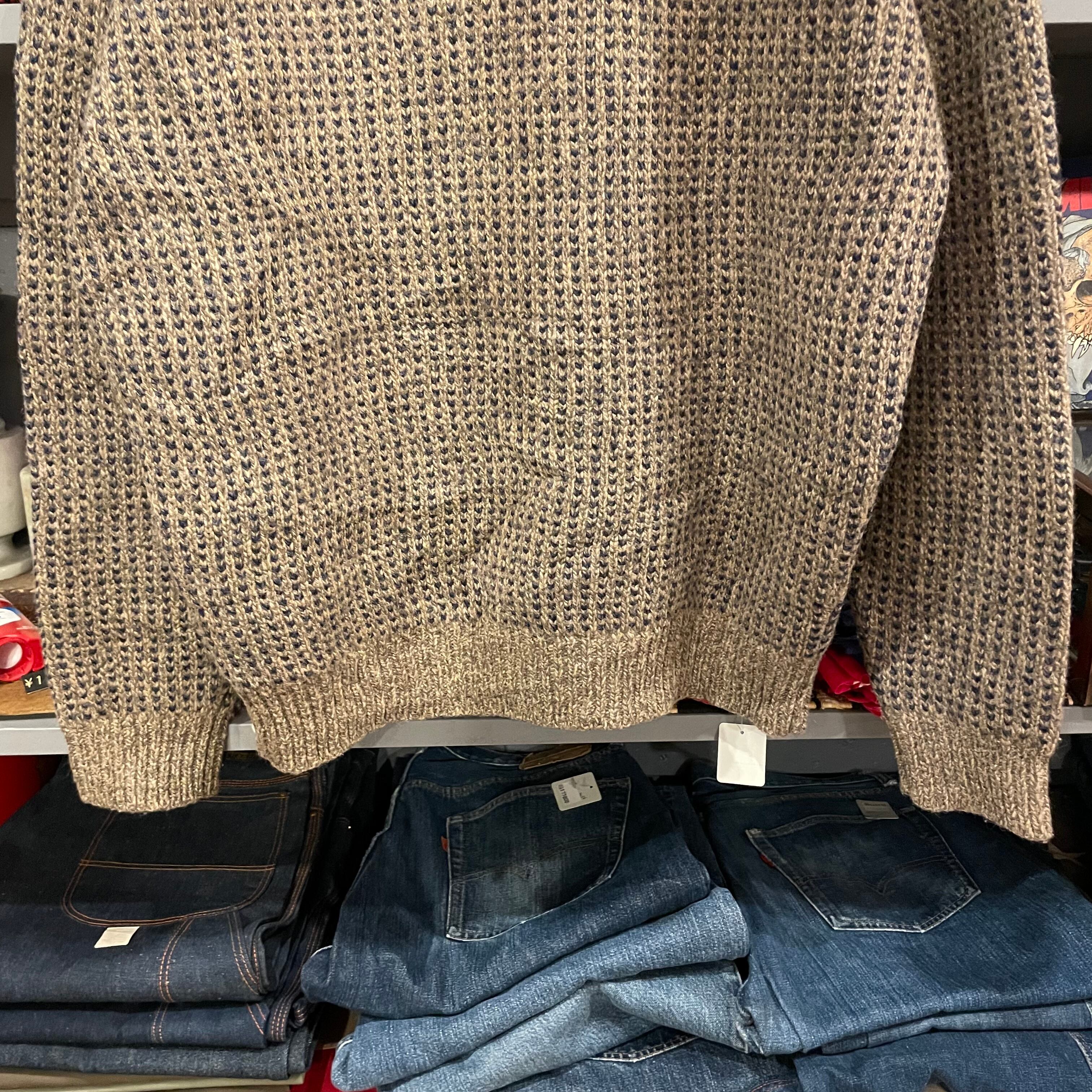 L.L.Bean Birds Eye Wool Knit Sweater | VOSTOK
