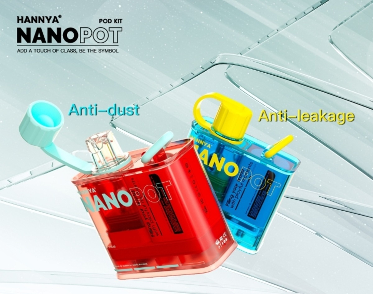 【Hannya】 Nano Pot ポッドシステムキット 900mAh 4ml | 電子たばこリキッドメーカー BI-SO