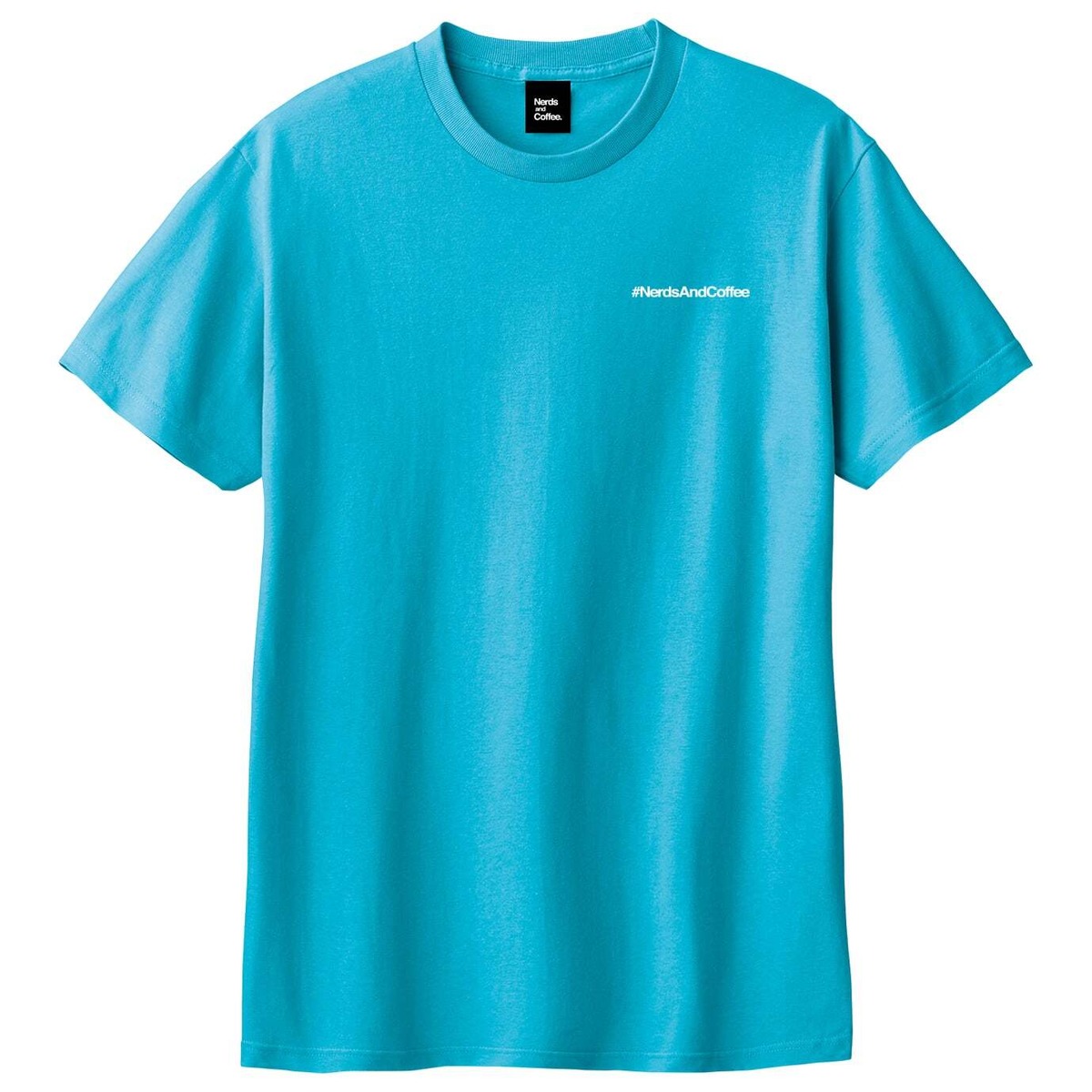 Nerds ’25 OG logo 2tone T-shirts in turquoise with white letter | Nerds ...