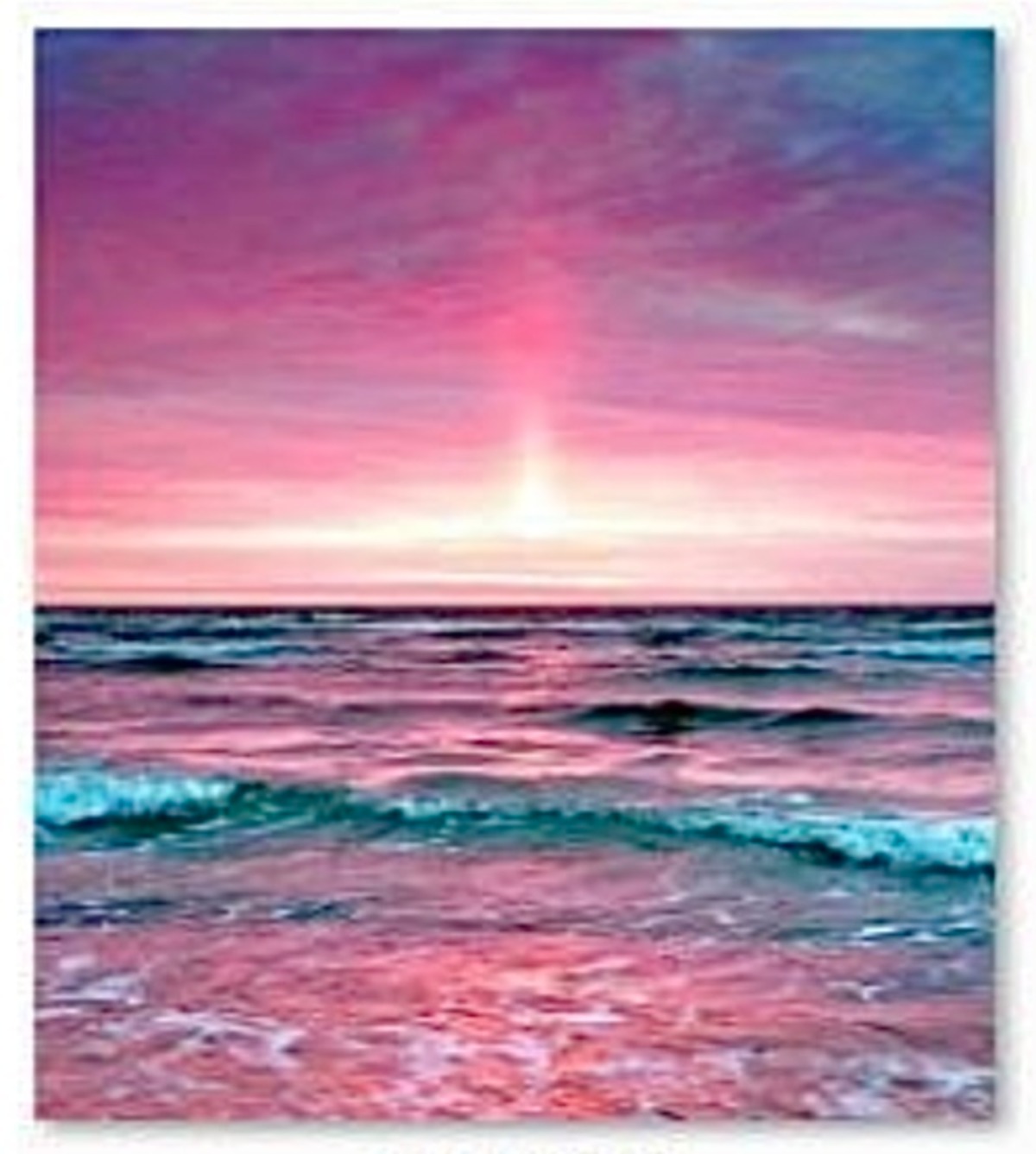 pink ocean view | Diamond Art ZEN
