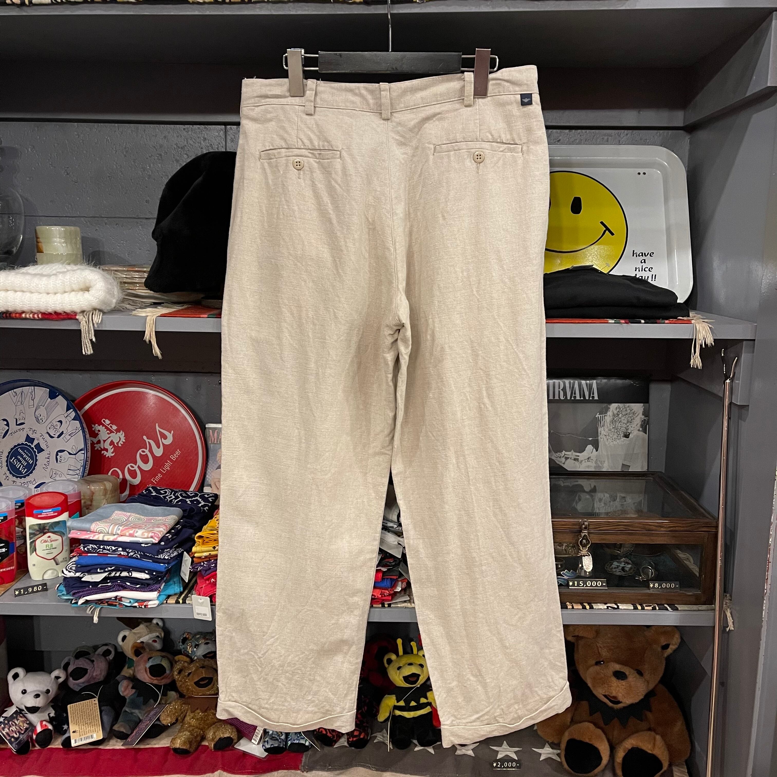 Dockers 2 Tuck Linen Pants | VOSTOK
