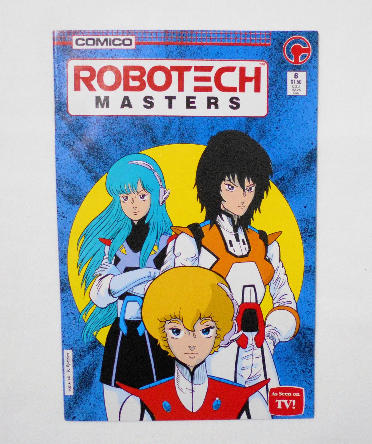 【ROBOTECH MASTERS ロボテック/超時空要塞マクロス】 #6 COMICO HARMONEY GOLD USA 竜の子プロダクション ＜1986年＞ アメコミ アメリカンコミック ...